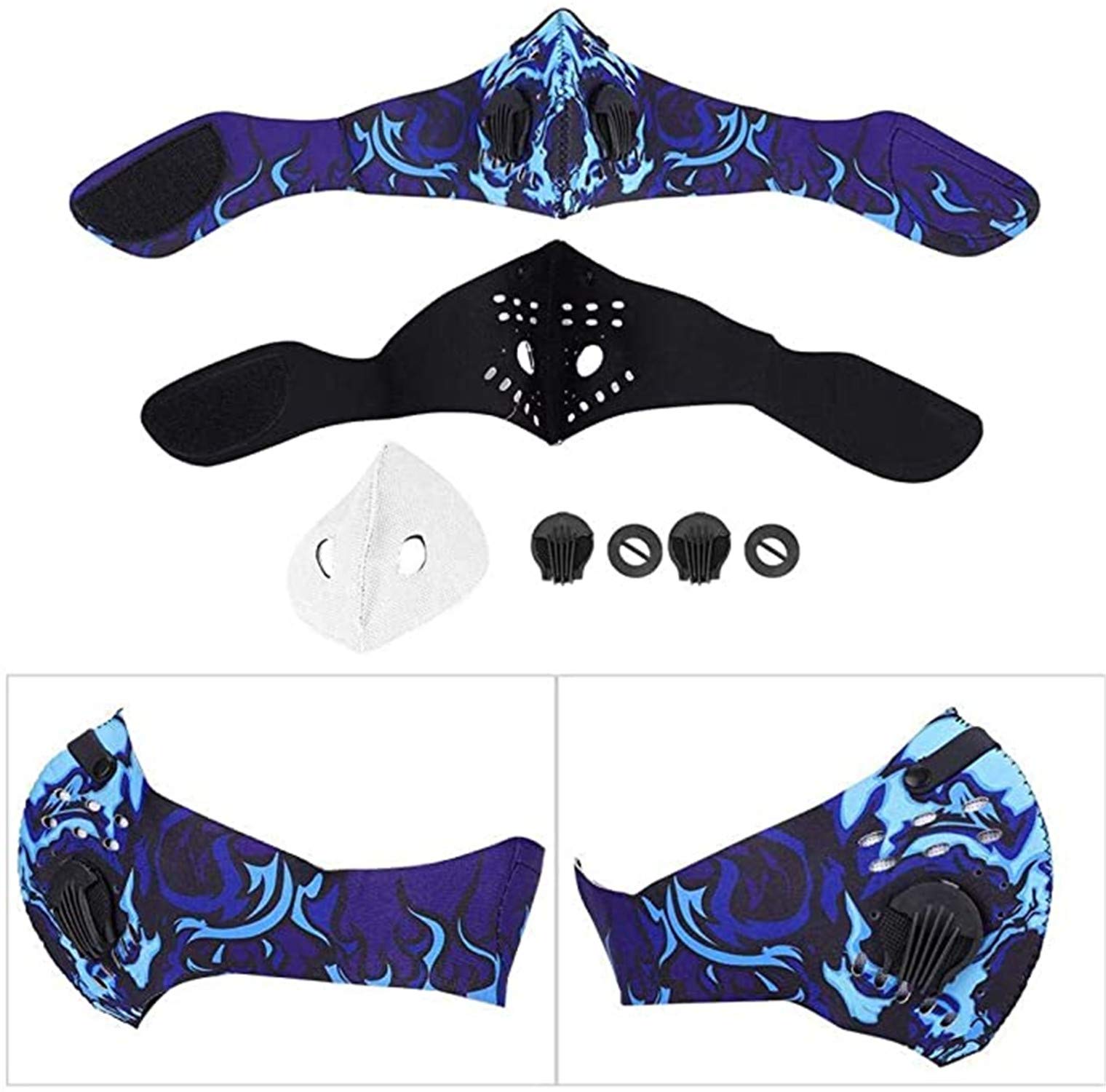 Snapklik.com : Outdoor Sports Cycling Half Face Dust Mask