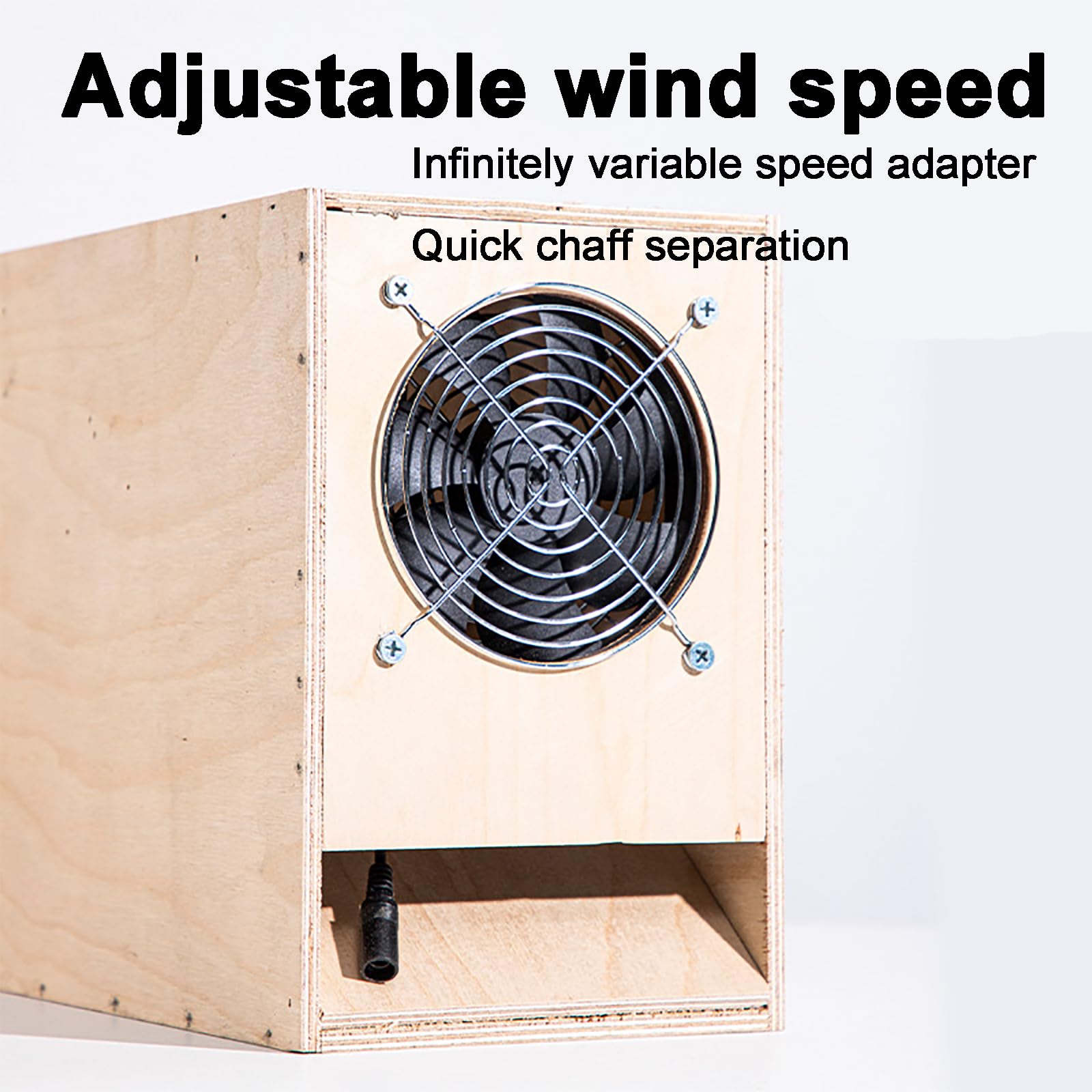 Parrot Food Cleaner Adjustable – Removes Seed Husks Fast With Fan ...
