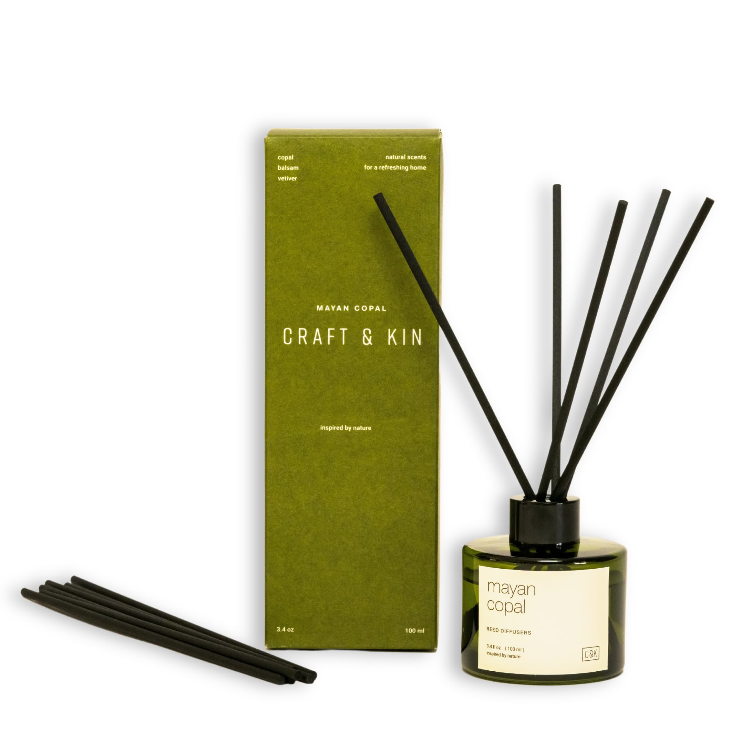 Amazon.com: Craft & Kin Mayan Copal Reed Diffuser | All Natural ...