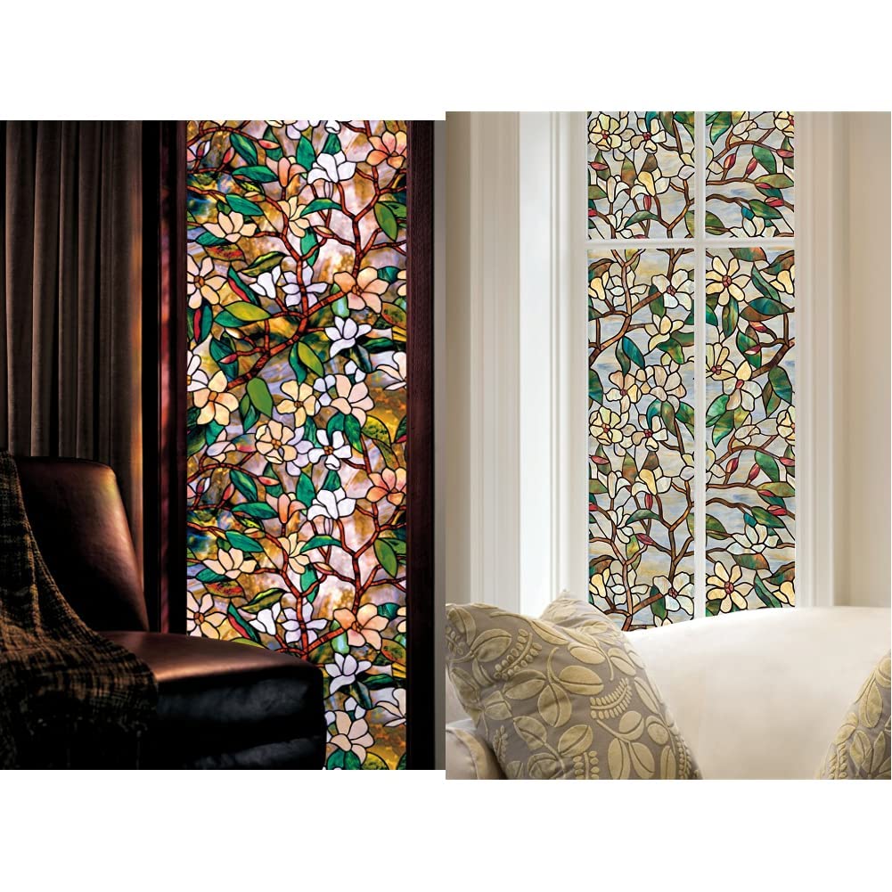artscape Magnolia Window Film 24" x 36" & 01-0142 Window Film, Summer ...