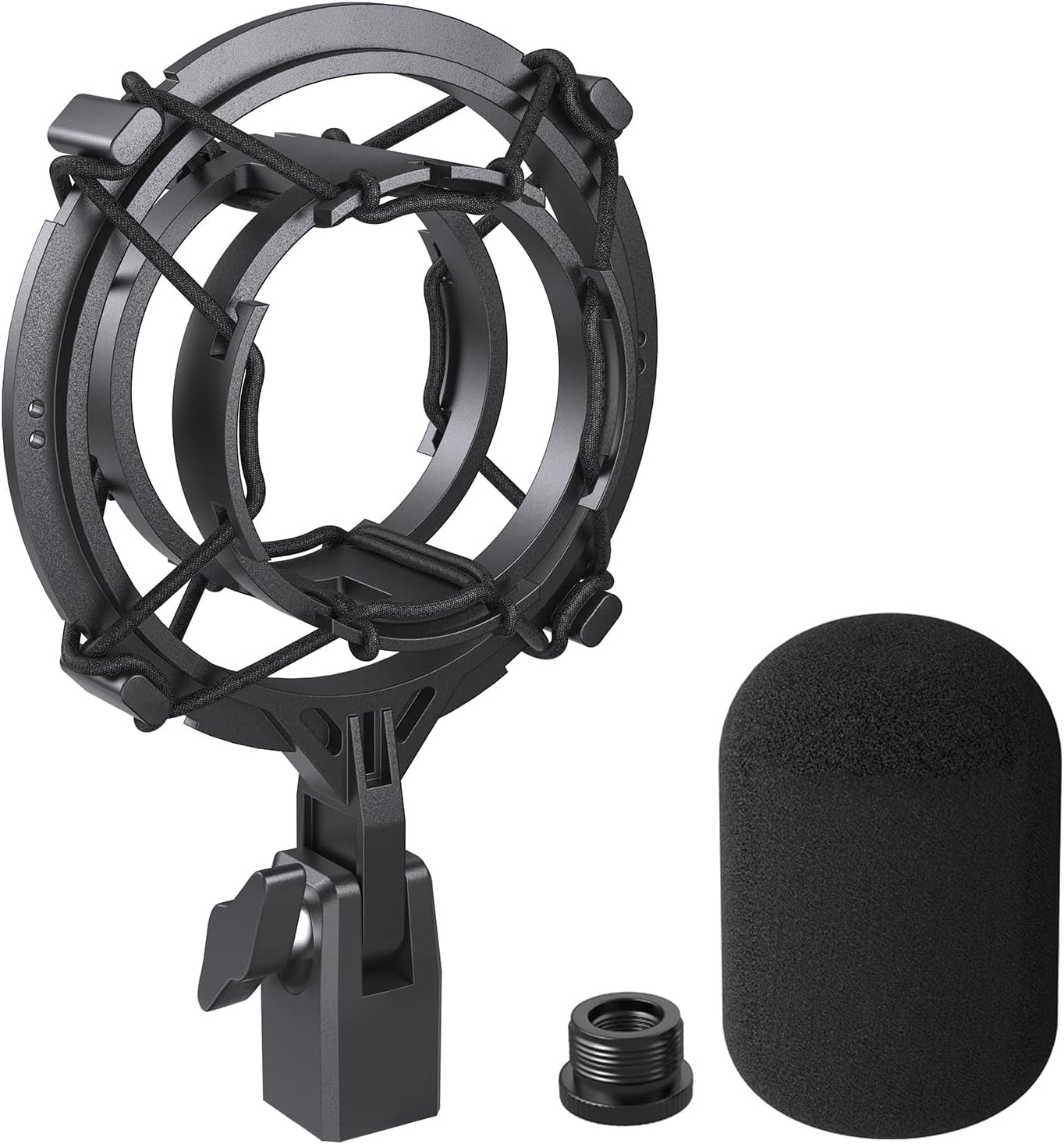 Amazon.com: Custom Built Shock Mount with Pop Filter for AT2020 ...