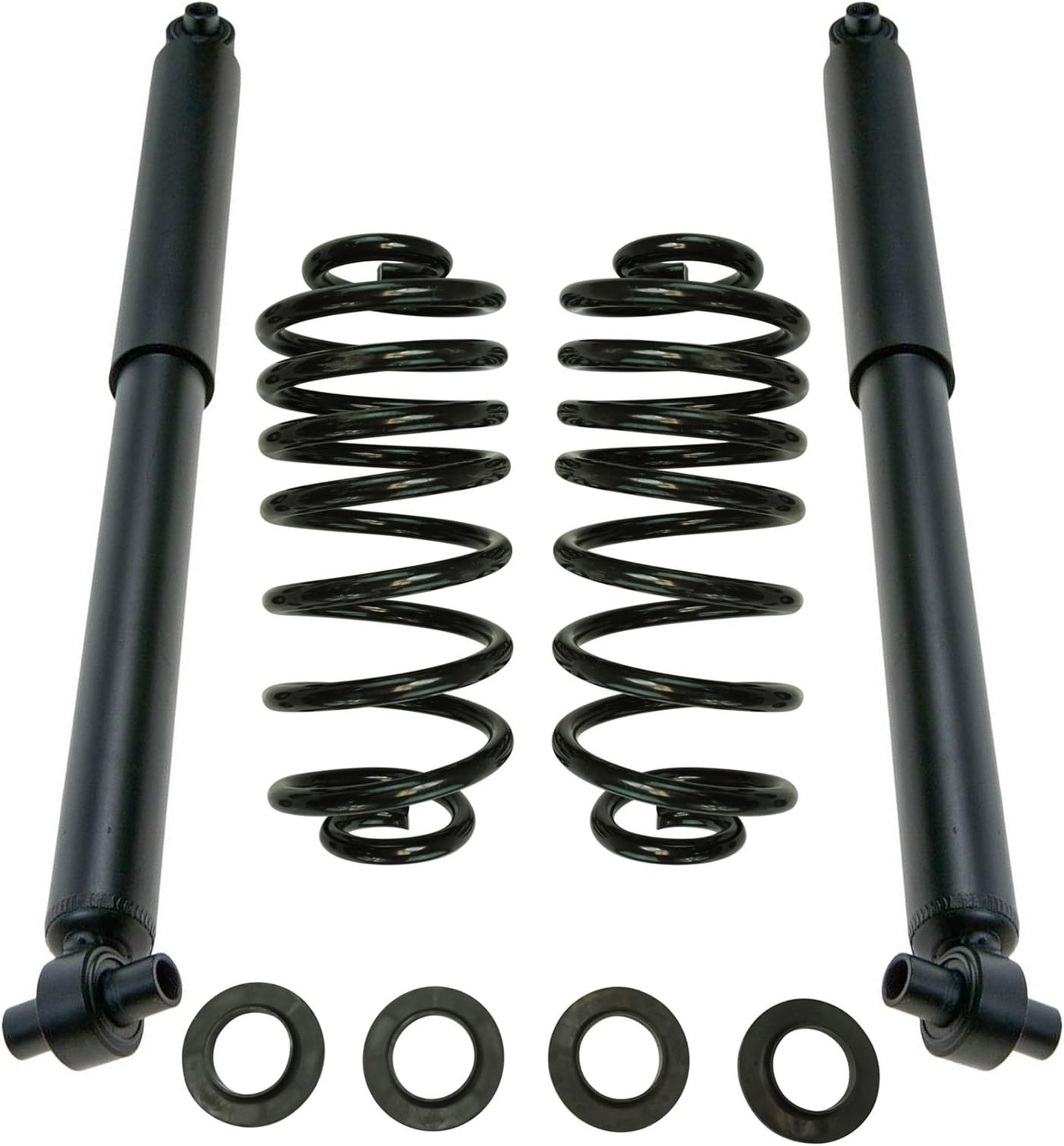 Amazon.com: TRQ Rear Air to Coil Spring Shock Suspension Kit for Buick ...