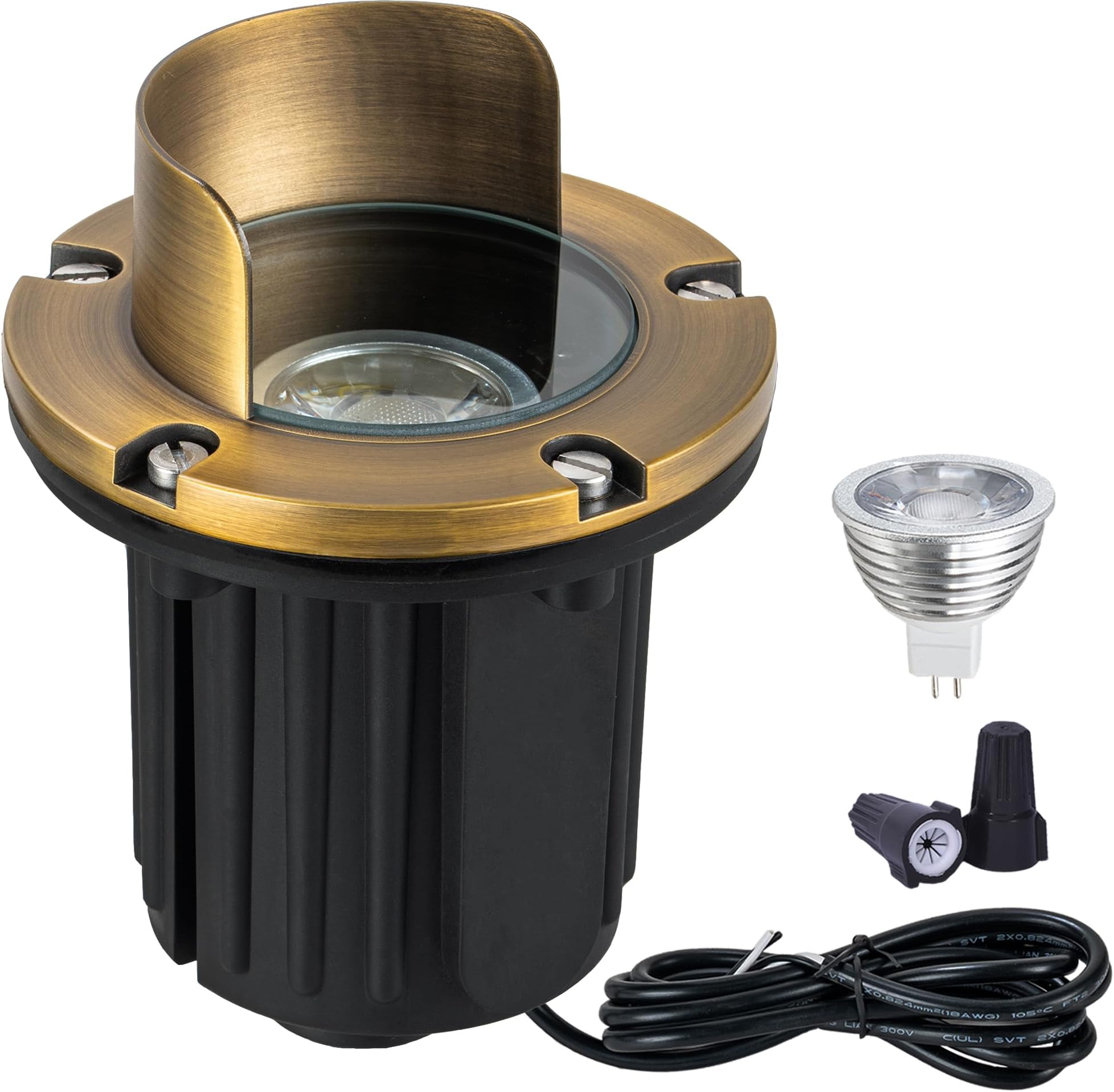 Malibu Low Voltage Landscape Lighting, Garden Deck In-ground Well Light ...