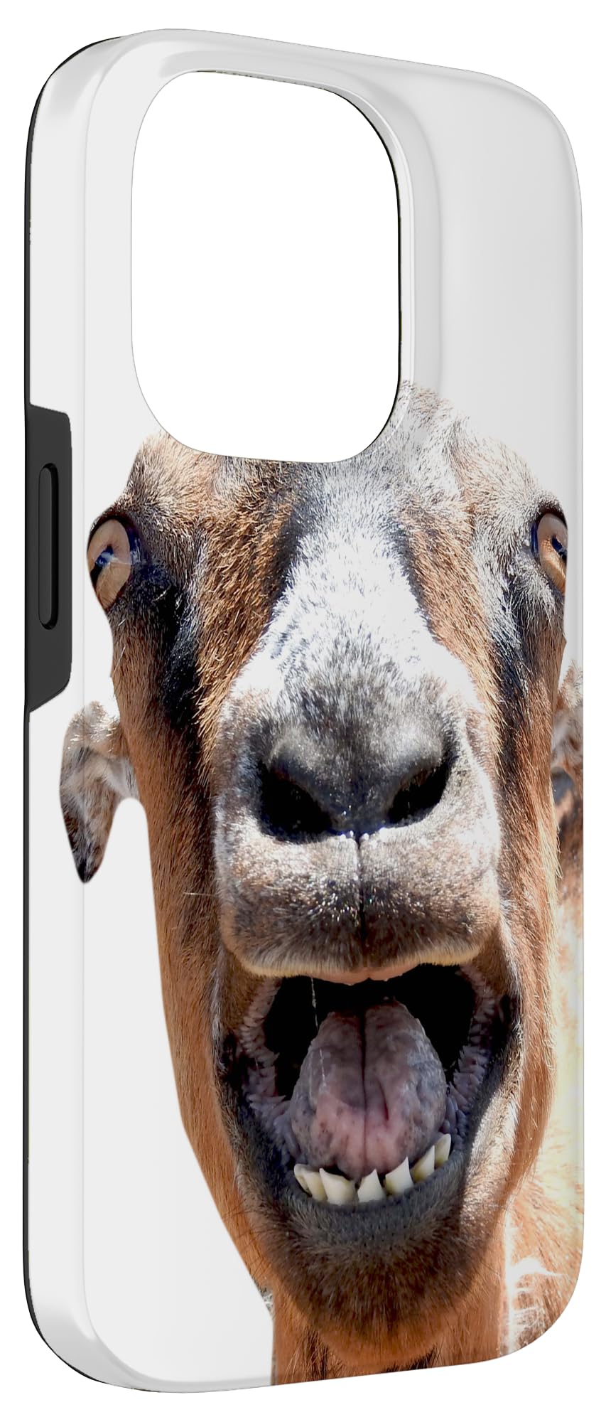 Yelling Goat Halloween Screaming Goat AAAH Funny Crazy Goat Png, Sub