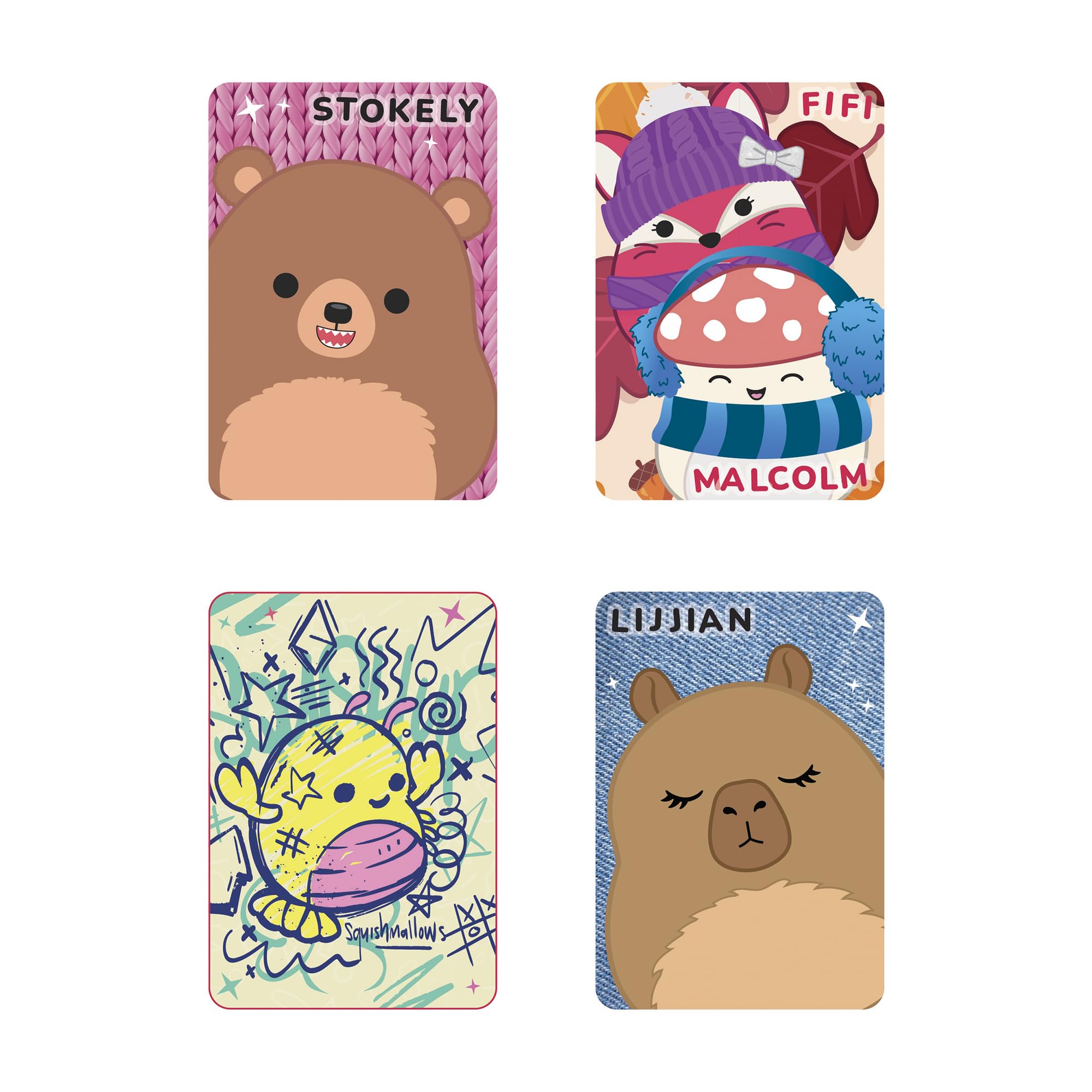 Squishmallows Mallow Days Sticker Collection – x36 Packs – BigaMart
