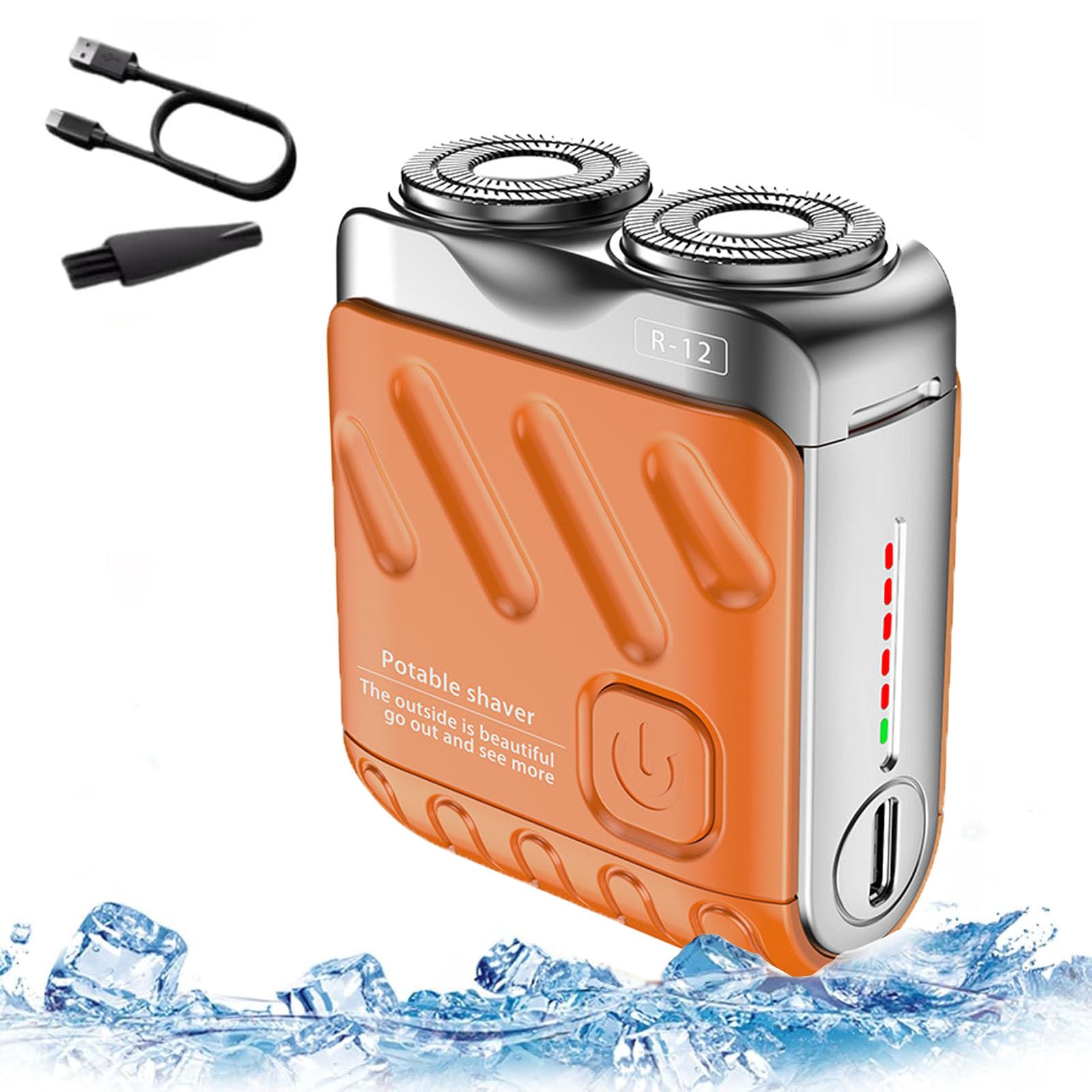 Amazon.com: R-12 Luggage Electric Shaver, Electric Mini Portable Razor ...