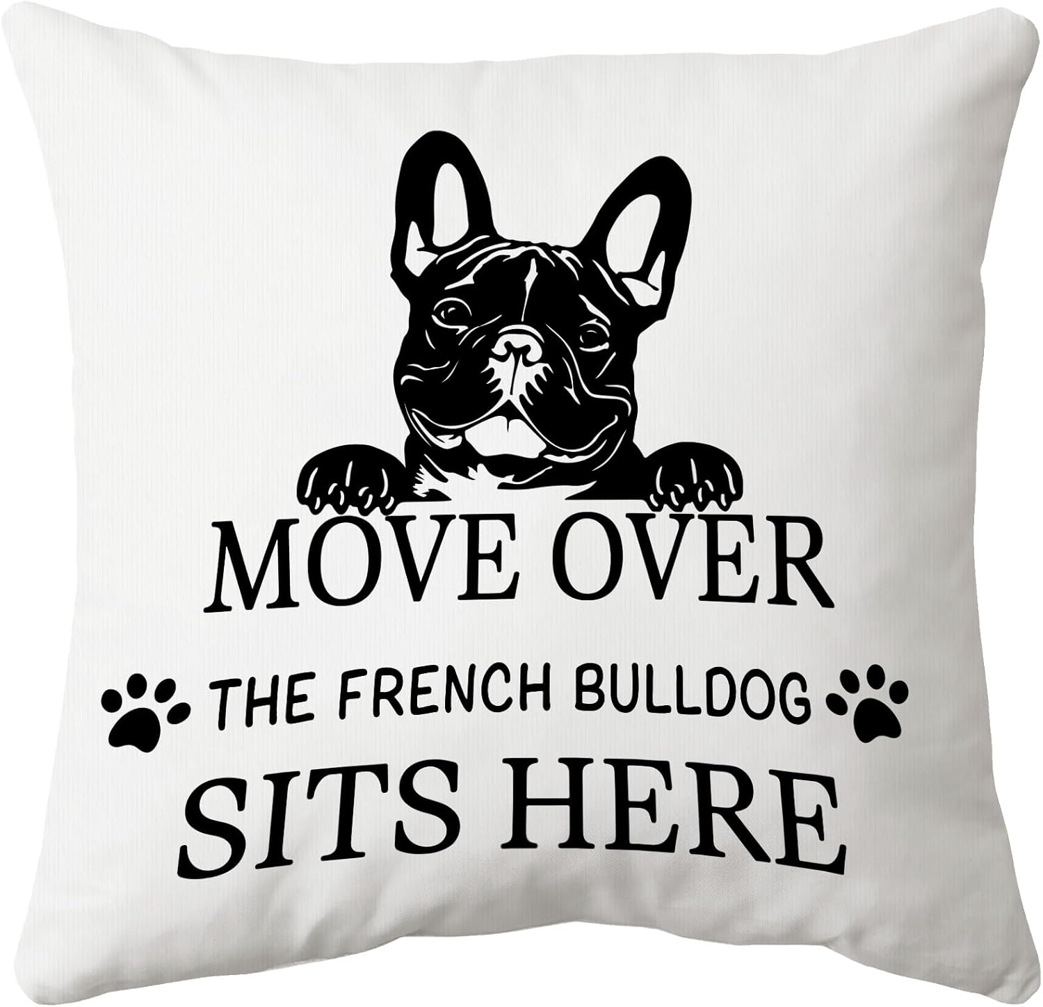 Amazon.com: Safito Move Over The French Bulldog Sits Here Decorative ...