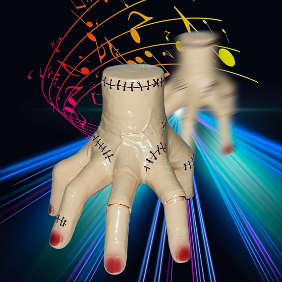 Amazon.com: Electric Fake Moving Hand with Halloween Music,RGB LED ...