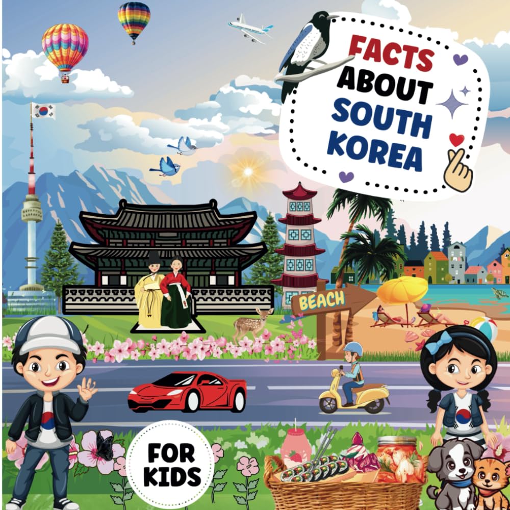 Facts about South Korea for kids: Dana, Leo: 9798340719003: Amazon.com ...