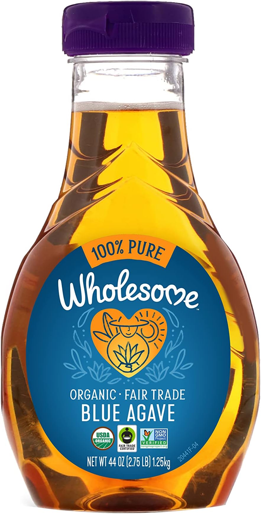 Amazon.com : Wholesome Sweeteners Organic Blue Agave, Syrup, 44 Ounce ...