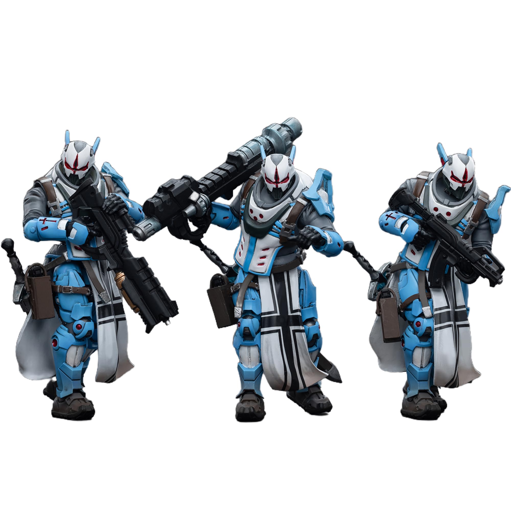 Amazon.com: JOYTOY 1/18 Action Figure PanOceania Teutonic Knights Set ...