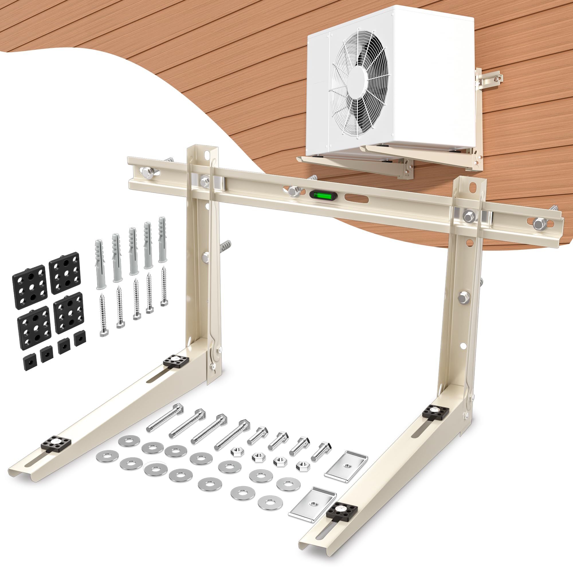 Amazon.com: Plusluck Mini Split Wall Mounting Bracket for 18000-24000 ...