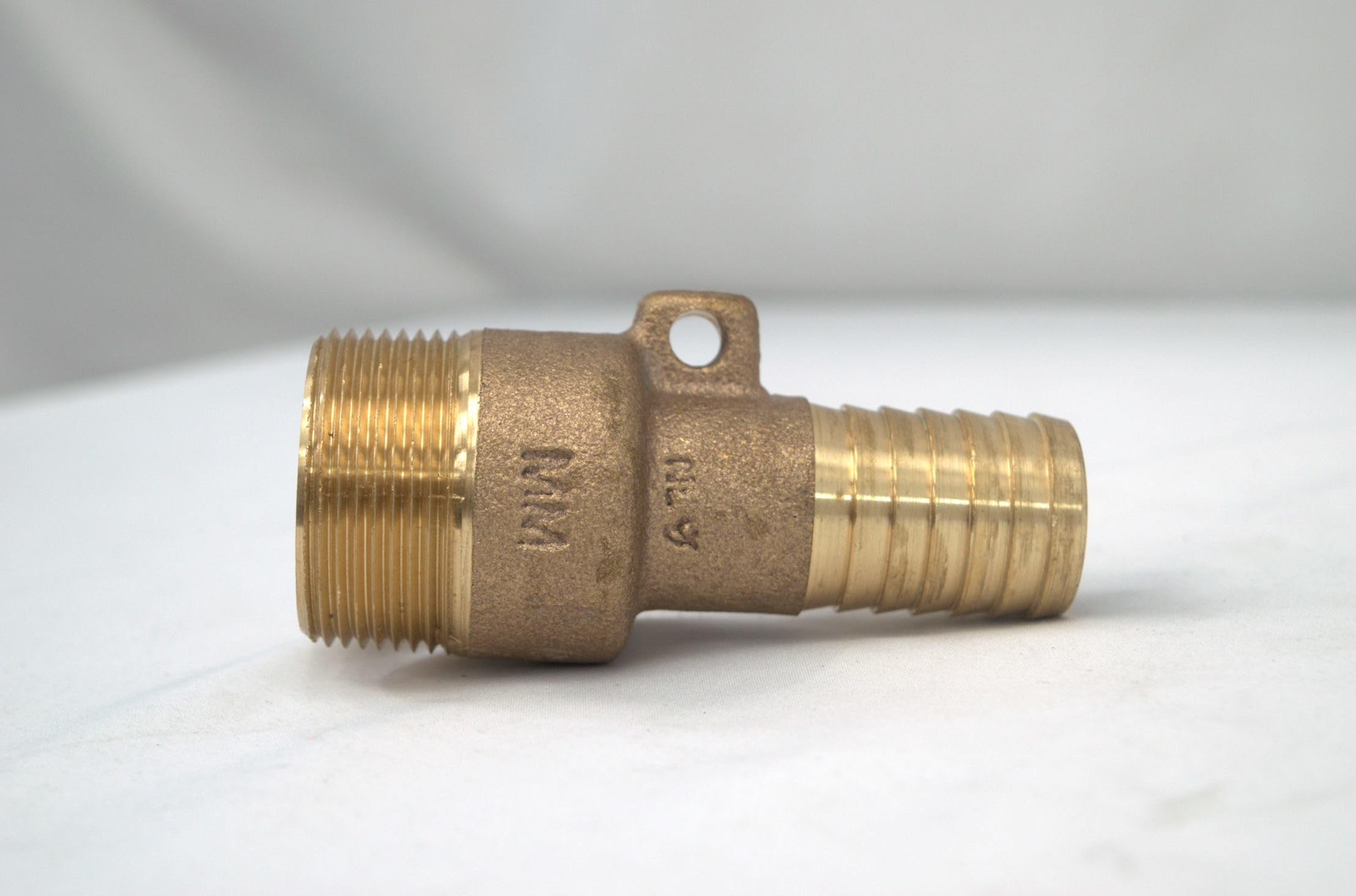 Snapklik.com : No Lead Bronze Male Insert Rope Adapter
