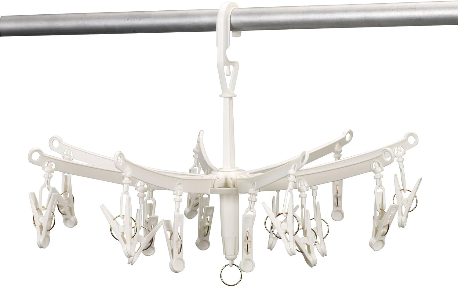 Amazon.com: Household Essentials Carousel Dryer | 20 Clothespins for ...