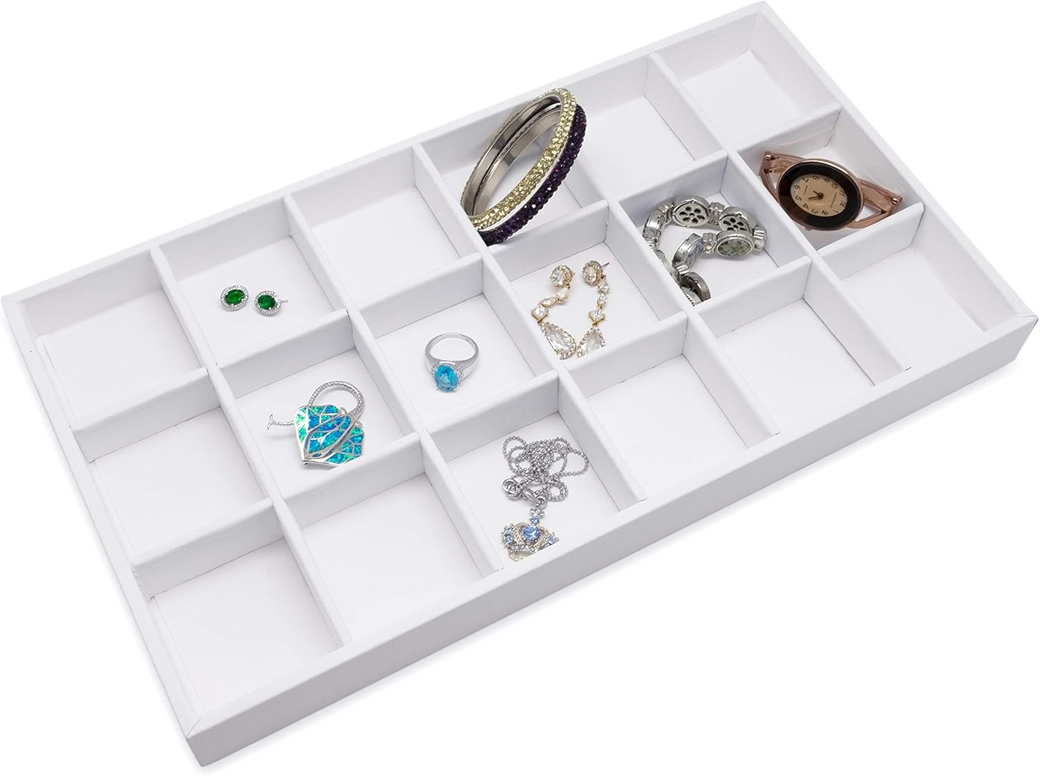 Amazon.com: The Display Guys - Stackable Jewelry Tray and Organizer ...