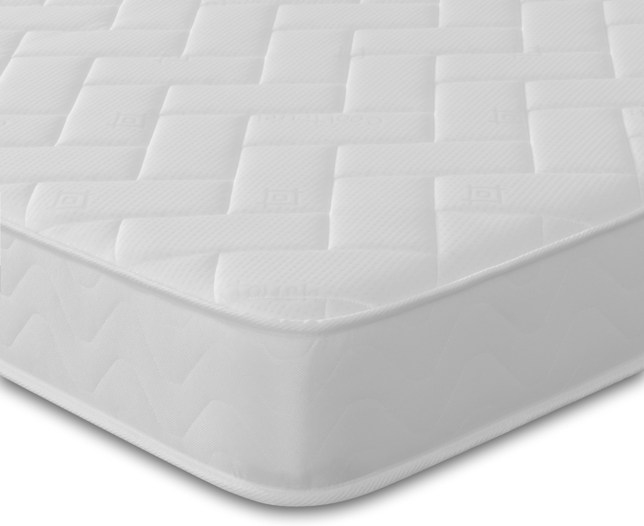 Starlight Beds - 4ft Small Double Mattress. Quilted Sprung Memory Foam ...