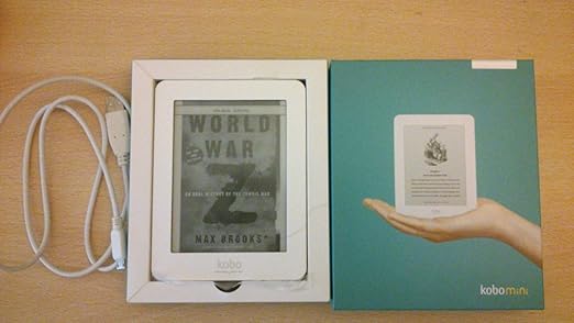 Amazon.com: Kobo Mini E-Reader 5 吋螢幕 2GB 記憶體(白色) : 電子
