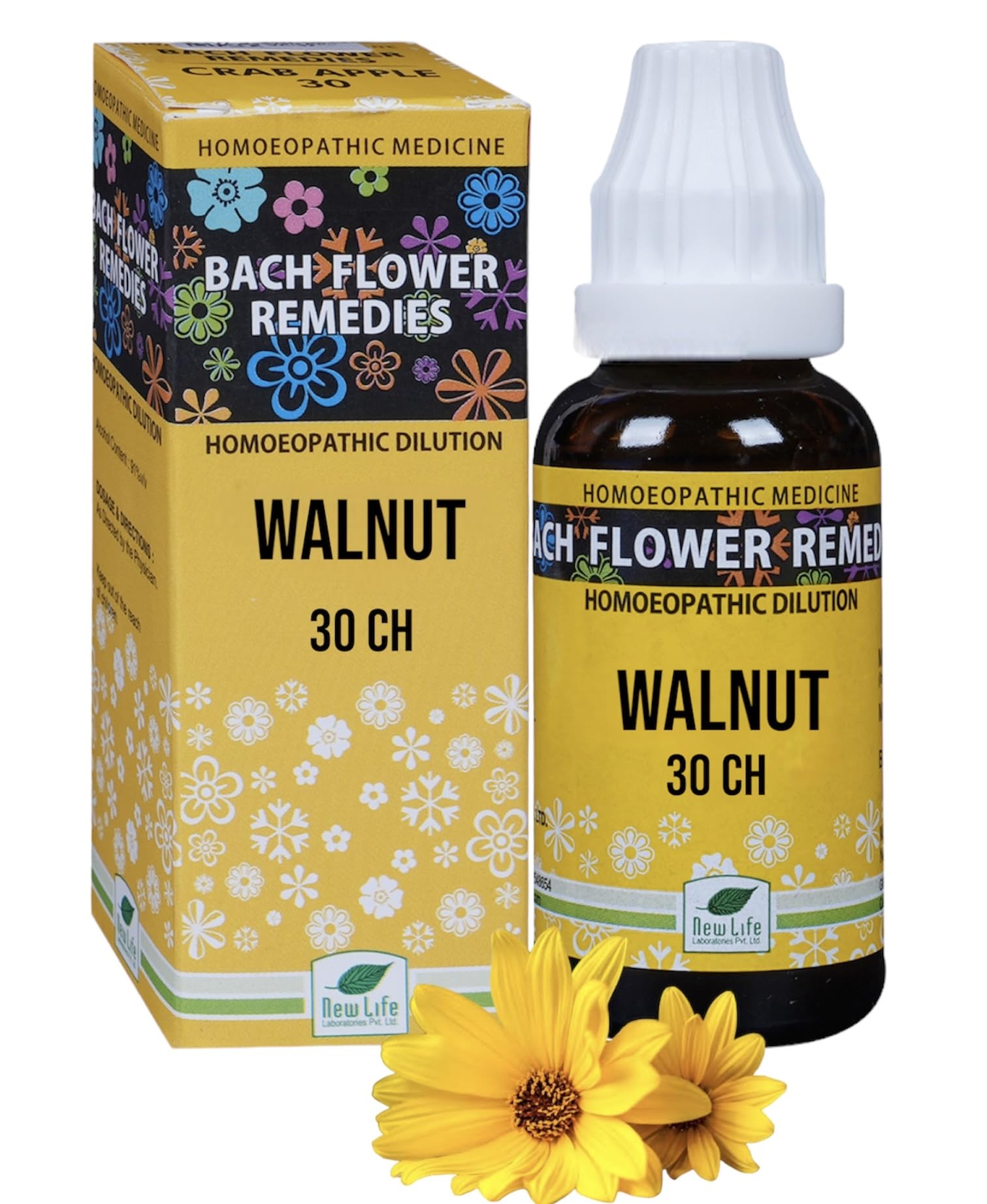 New Life Bach Flower Walnut Orignal -30ml : Amazon.in: Health & Personal Care