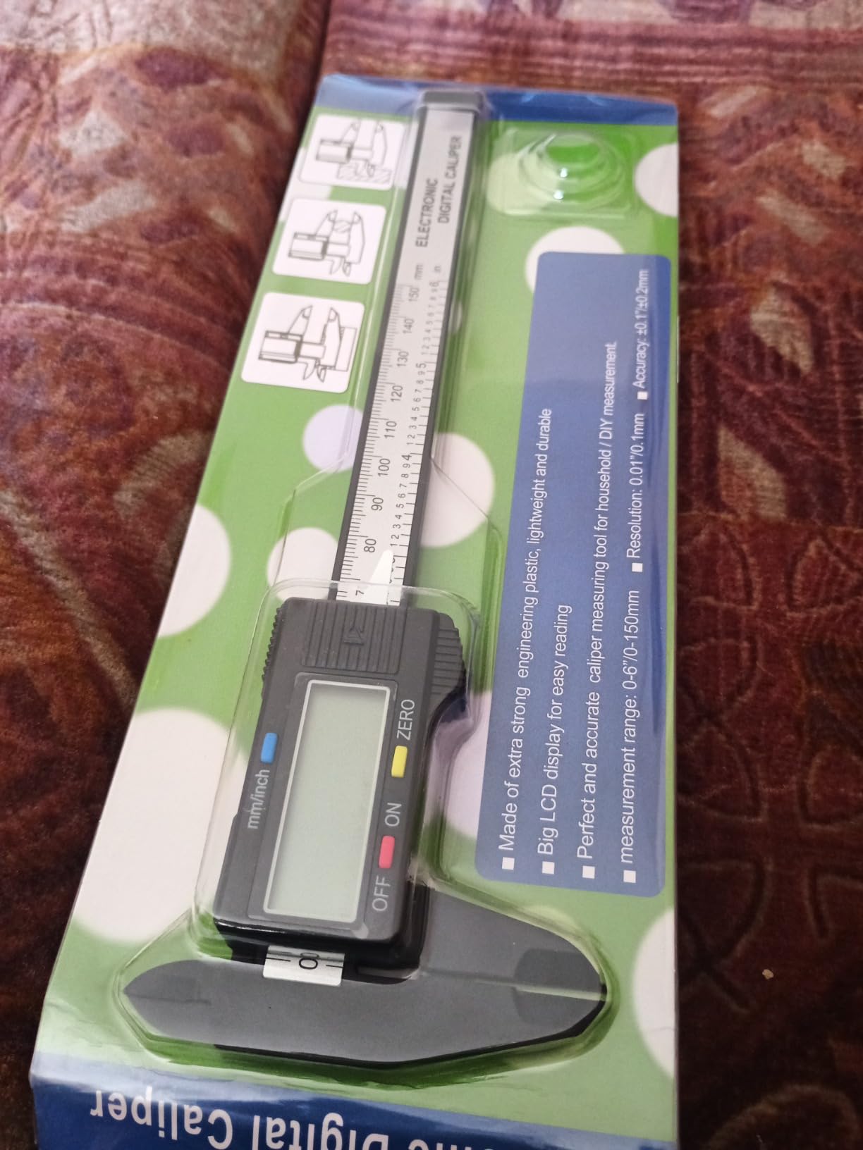 SKADIOO Plastic Vernier caliper, Digital vernier caliper, Vernier ...