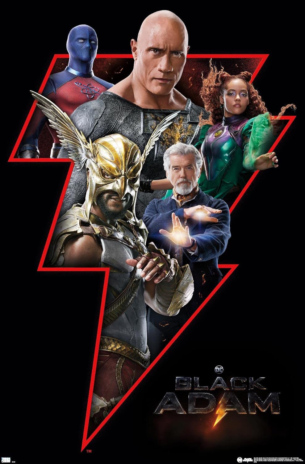 Amazon.com: Trends International DC Comics Movie Black Adam - Group ...