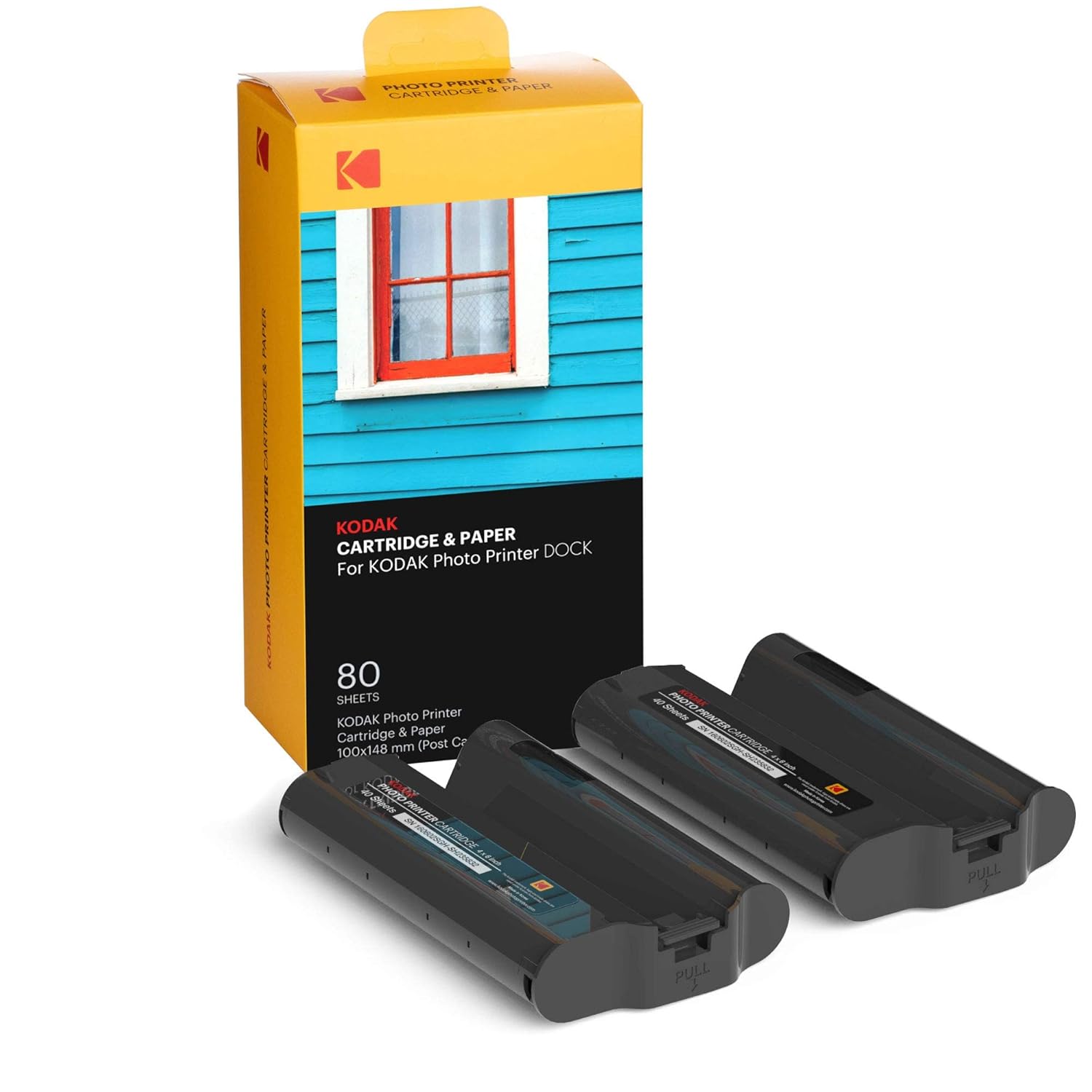 KODAK 4PASS Film Cartridge (4x6 inches) for KODAK Dock and Dock Plus ...