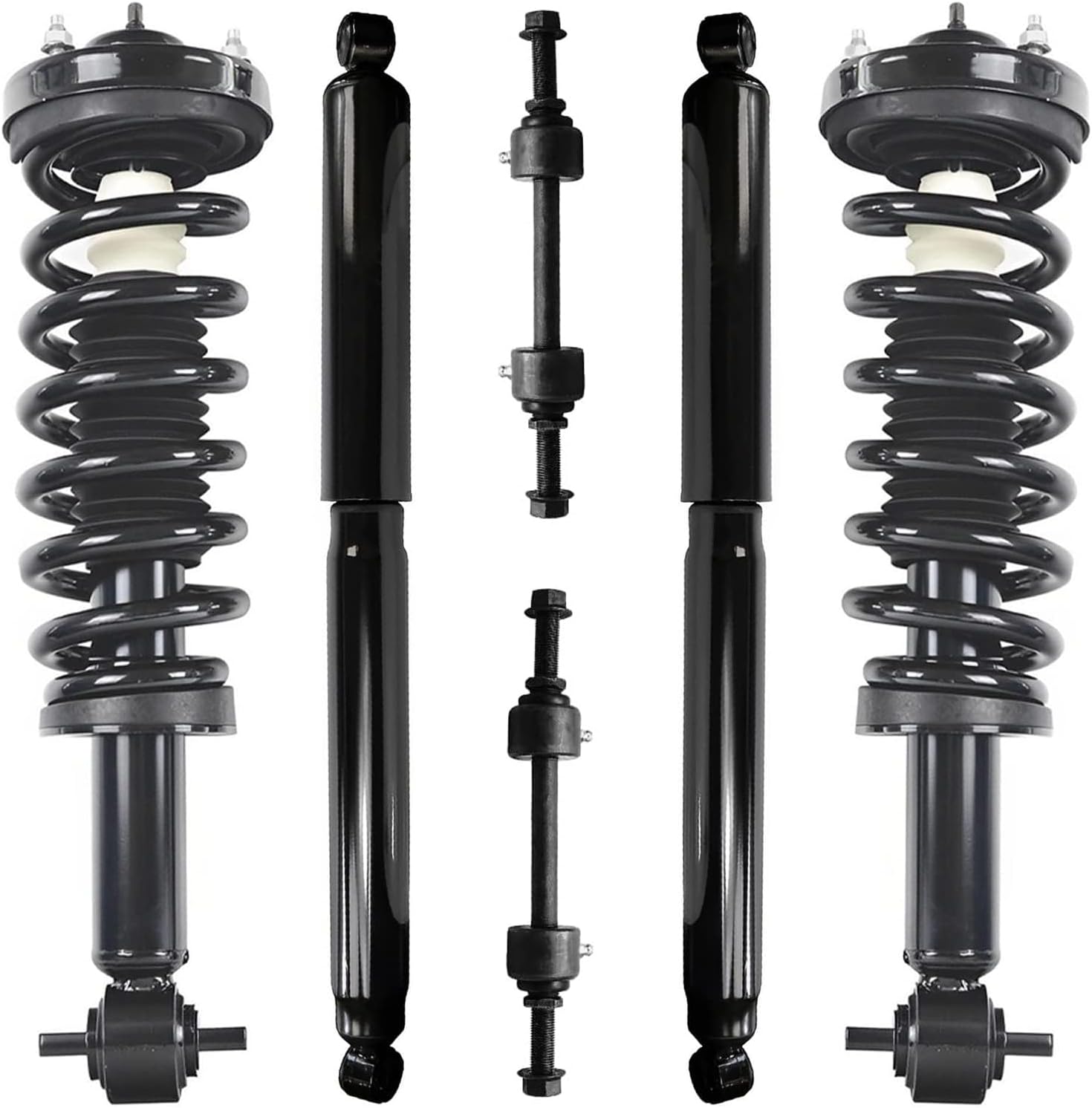 Amazon.com: Detroit Axle - 4WD Front End 12pc Suspension Kit for 2015 ...