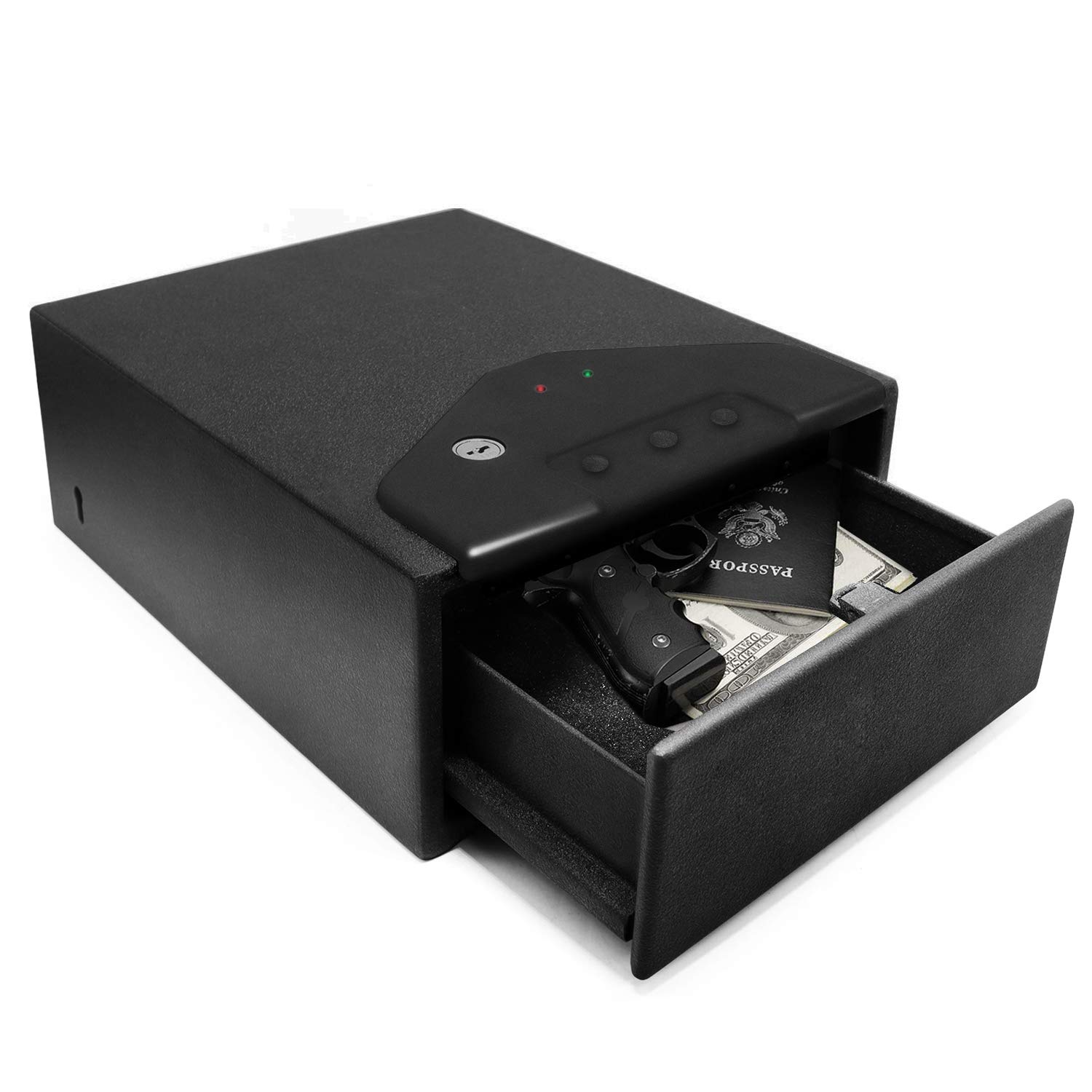 Jolitac Electronic Handgun Safe Quick Access Pistol Safe Box Qas ...