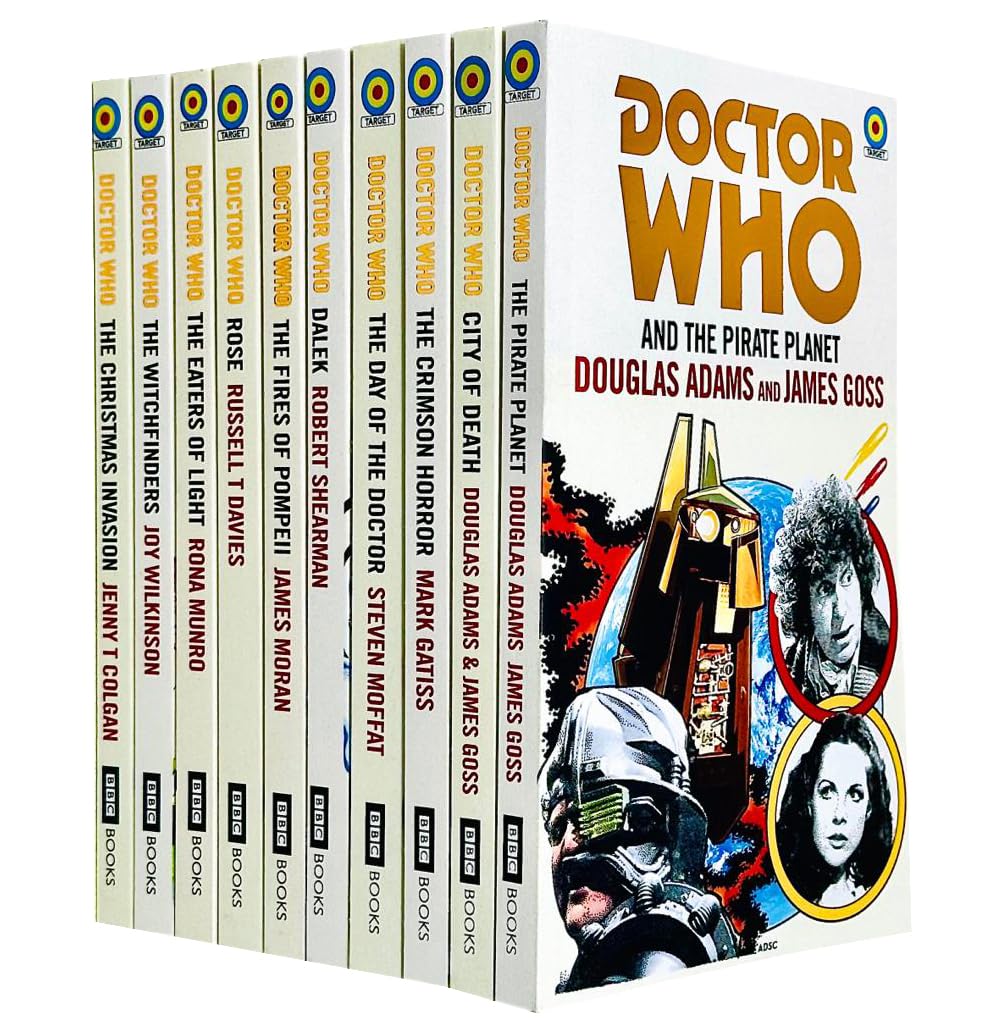 Doctor Who: Target Collection 10 Books Set (The Pirate Planet, City of ...