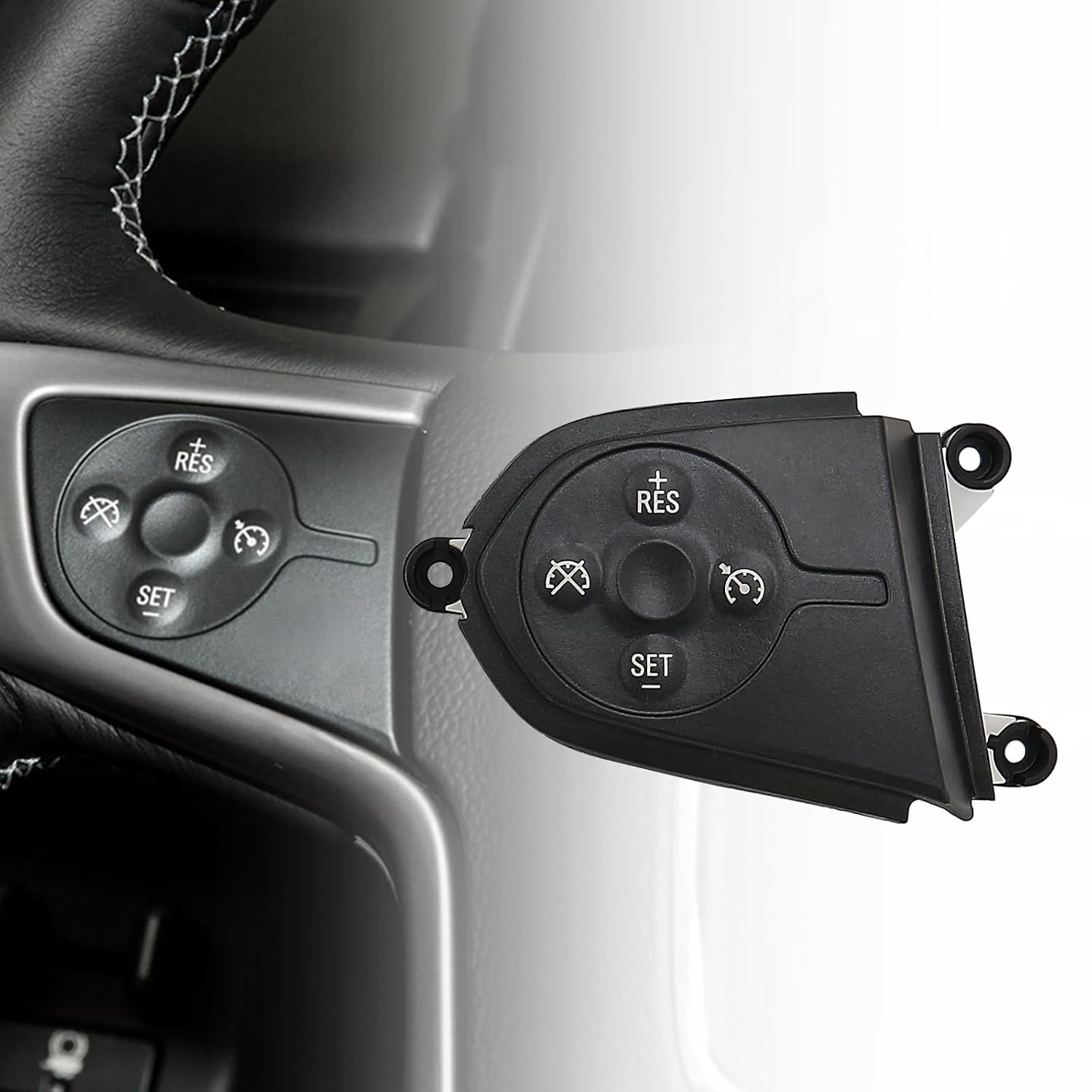 Amazon.com: Steering Wheel Cruise Control Switch Replacement Compatible ...