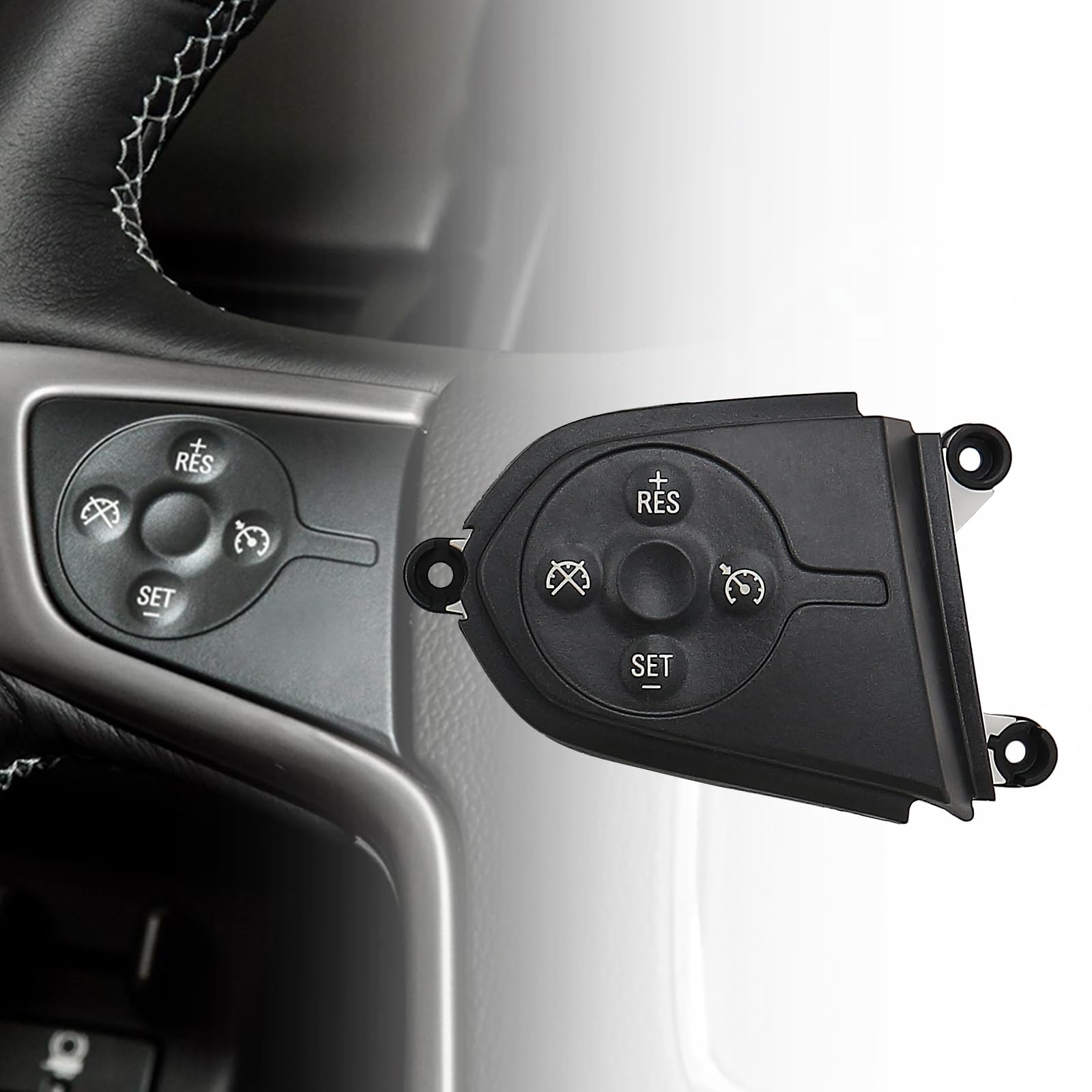 Amazon.com: Steering Wheel Cruise Control Switch Replacement Compatible ...