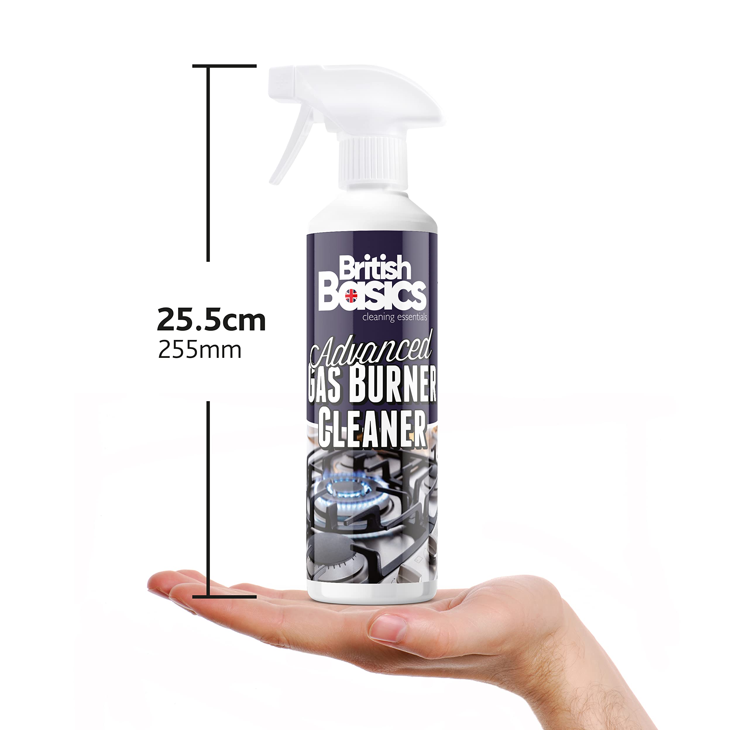 Buy BritishBasics Gas Burner Cooker Hob Cleaner | Removes Grease and ...