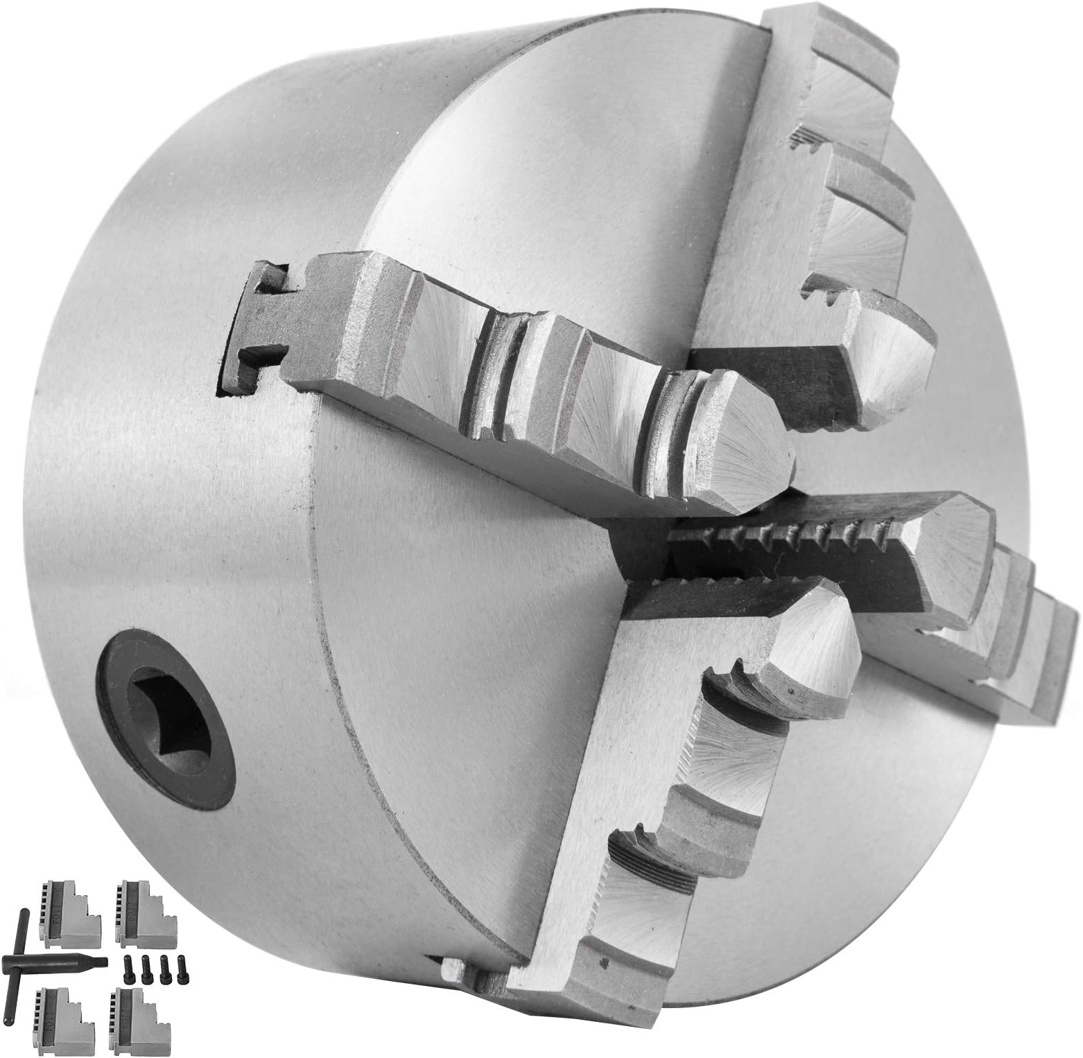 Mandrino autocentrante per tornio 3+3 griffe Ø 125mm : Amazon.it ...