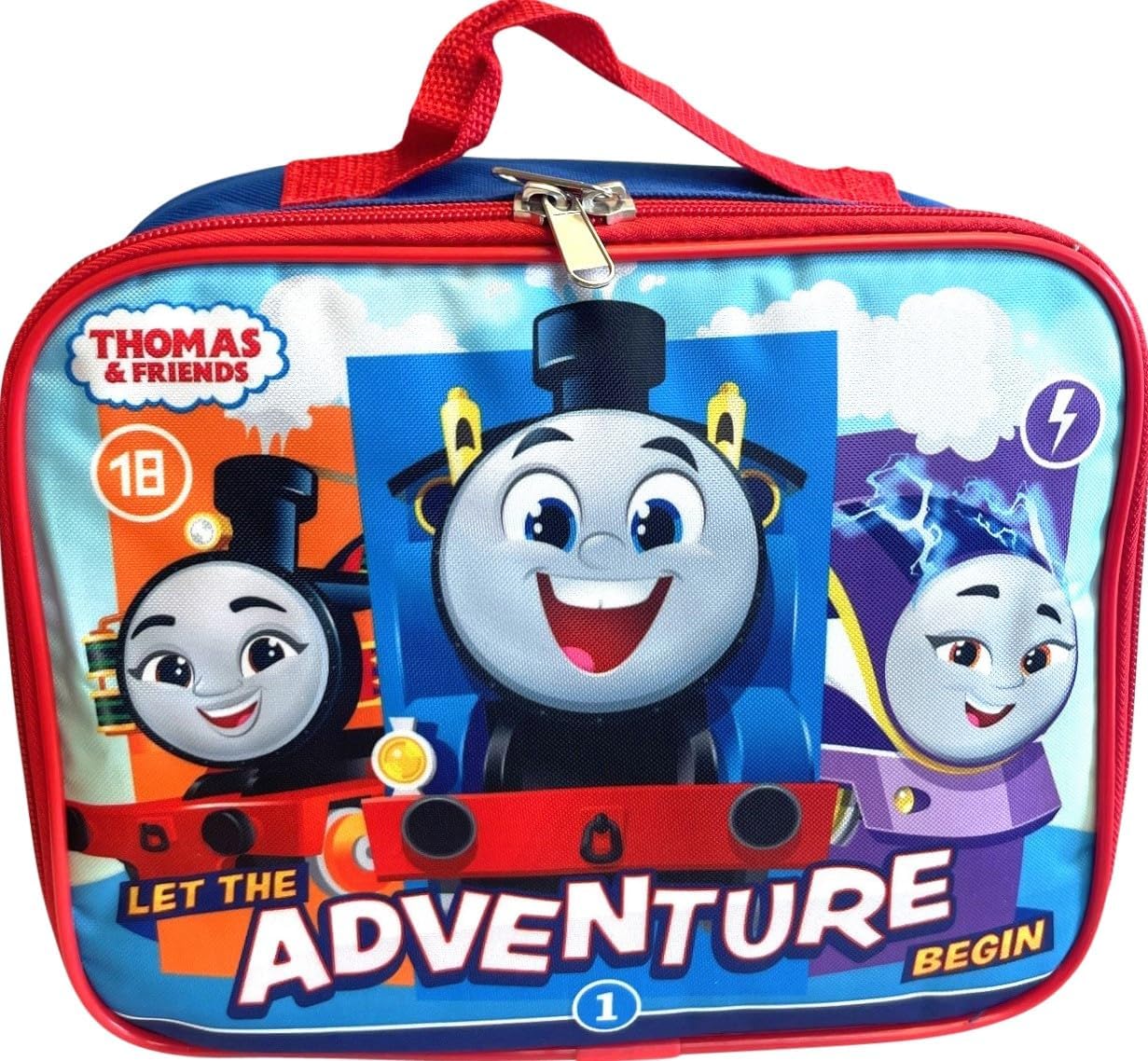 Amazon.com: Ruz Thomas And Friends Kids Insulated Lunch Box, Large ...