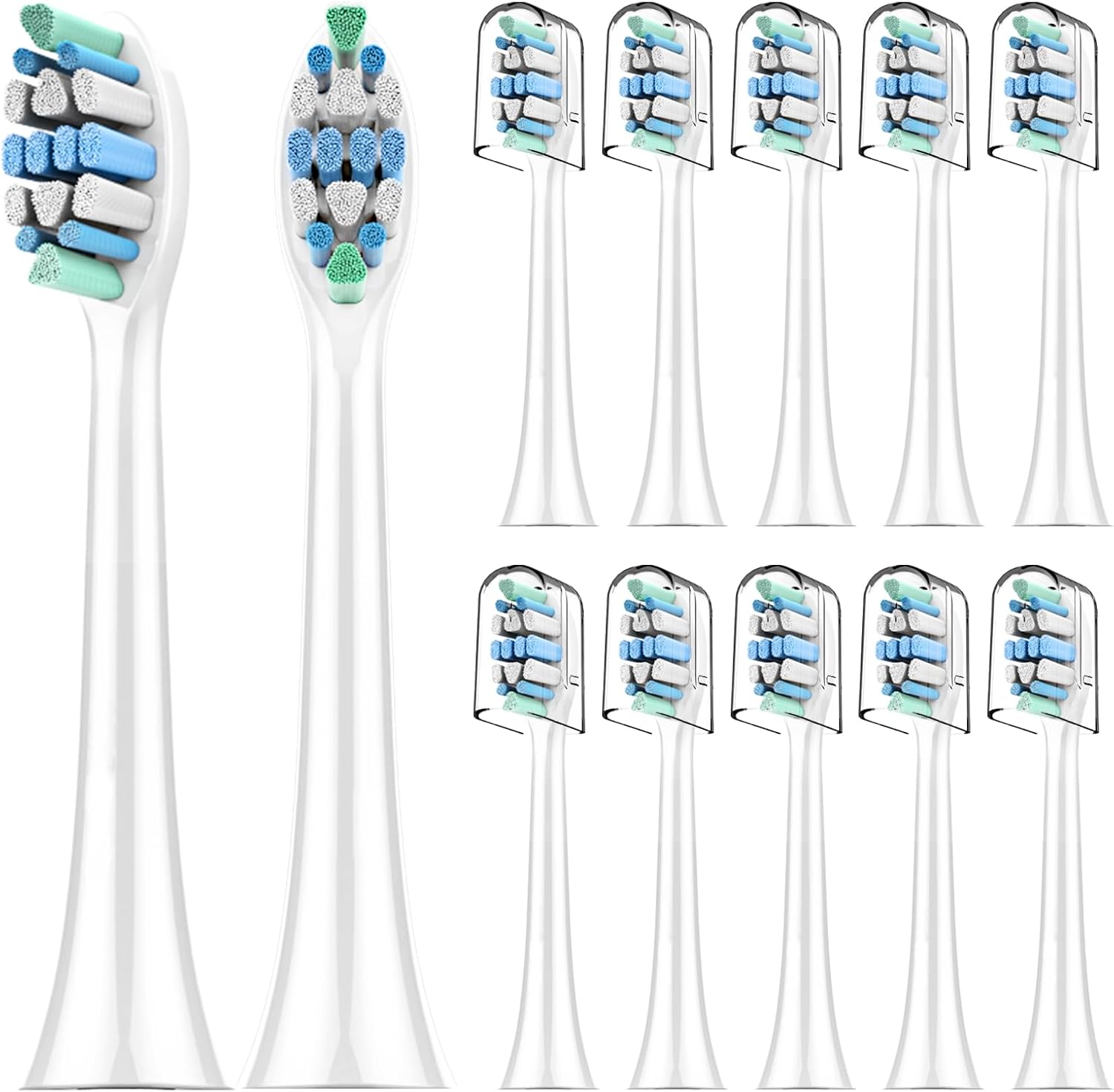 Amazon.com : Toothbrush Replacement Heads for Philips Sonicare 12 Pack ...