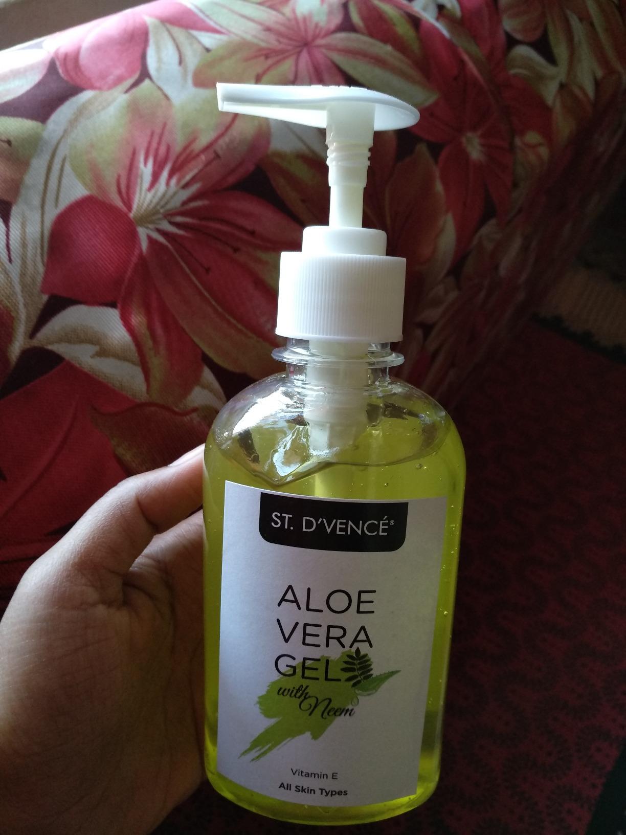 ST. D'VENCÉ Aloe Vera and Neem Gel (275 ml) : Amazon.in: Beauty