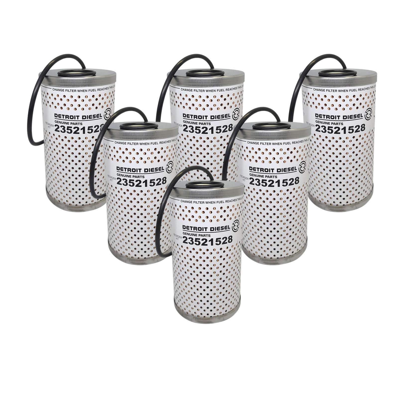 Amazon.com: Genuine DETROIT FUEL FILTER 23521528 *(PACK OF 6)* : Automotive
