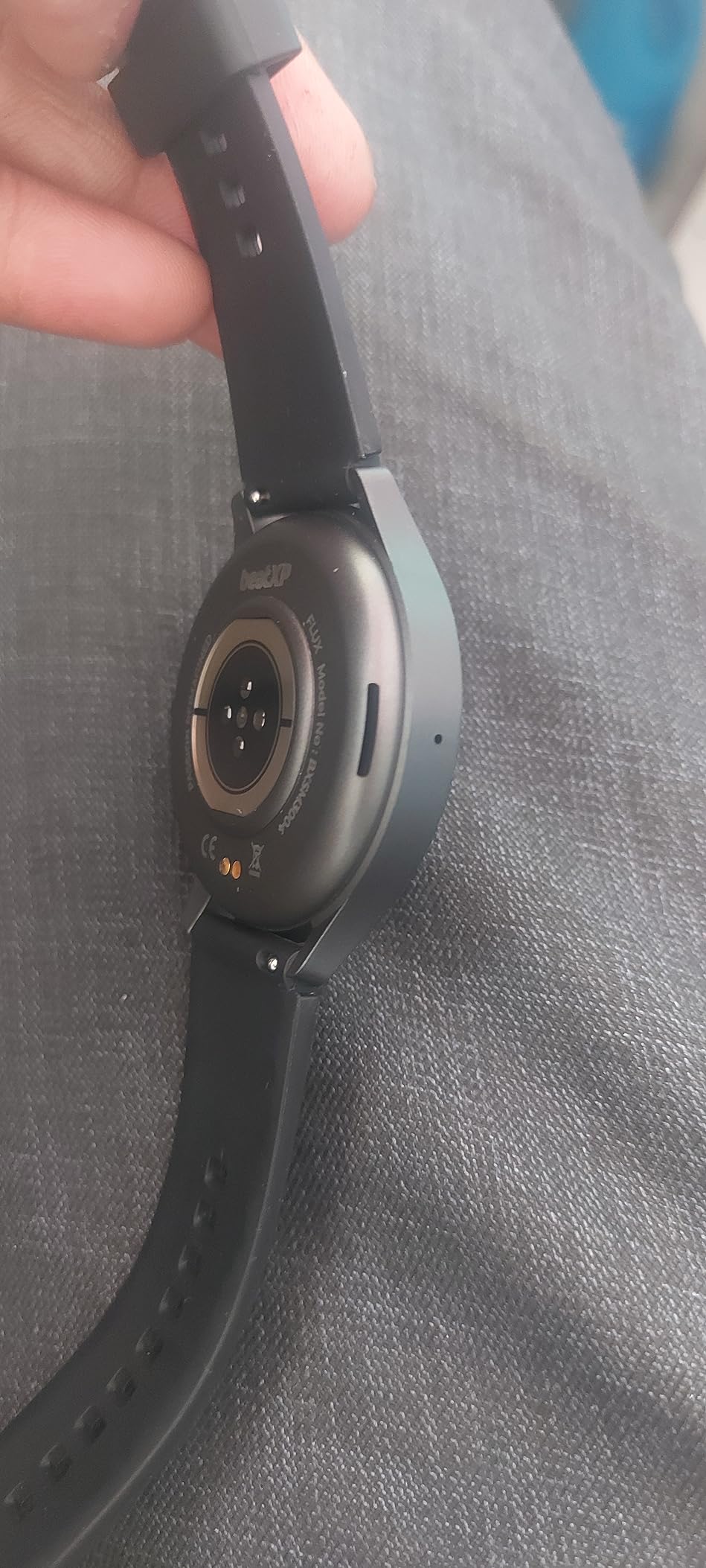 (Refurbished) beatXP Flux 1.45" (3.6 cm) Bluetooth Calling smartwatch ...