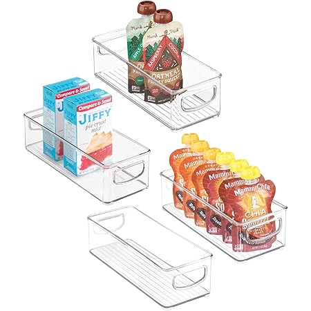 Amazon.com - Youngever 2 Pack Stackable Plastic Storage Organizer ...