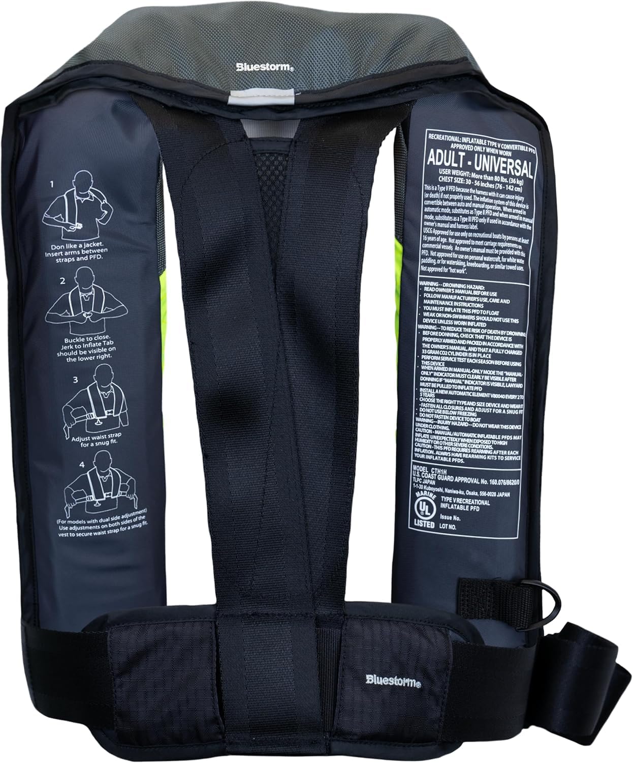 Life Jacket Re-arm Kit BLUESTORM CO2 Re-Arm Kit For Stratus 35 Life ...