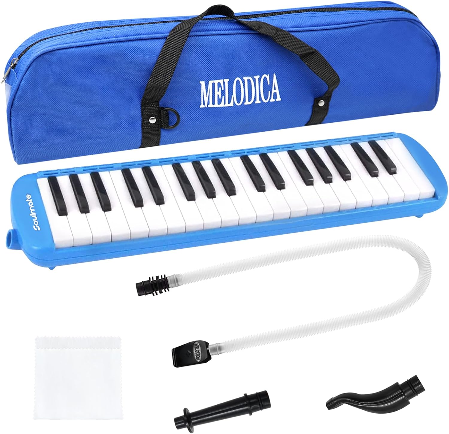 Amazon.com: Soulmate 37 Keys Melodica Instrument for Kids, Air Piano ...