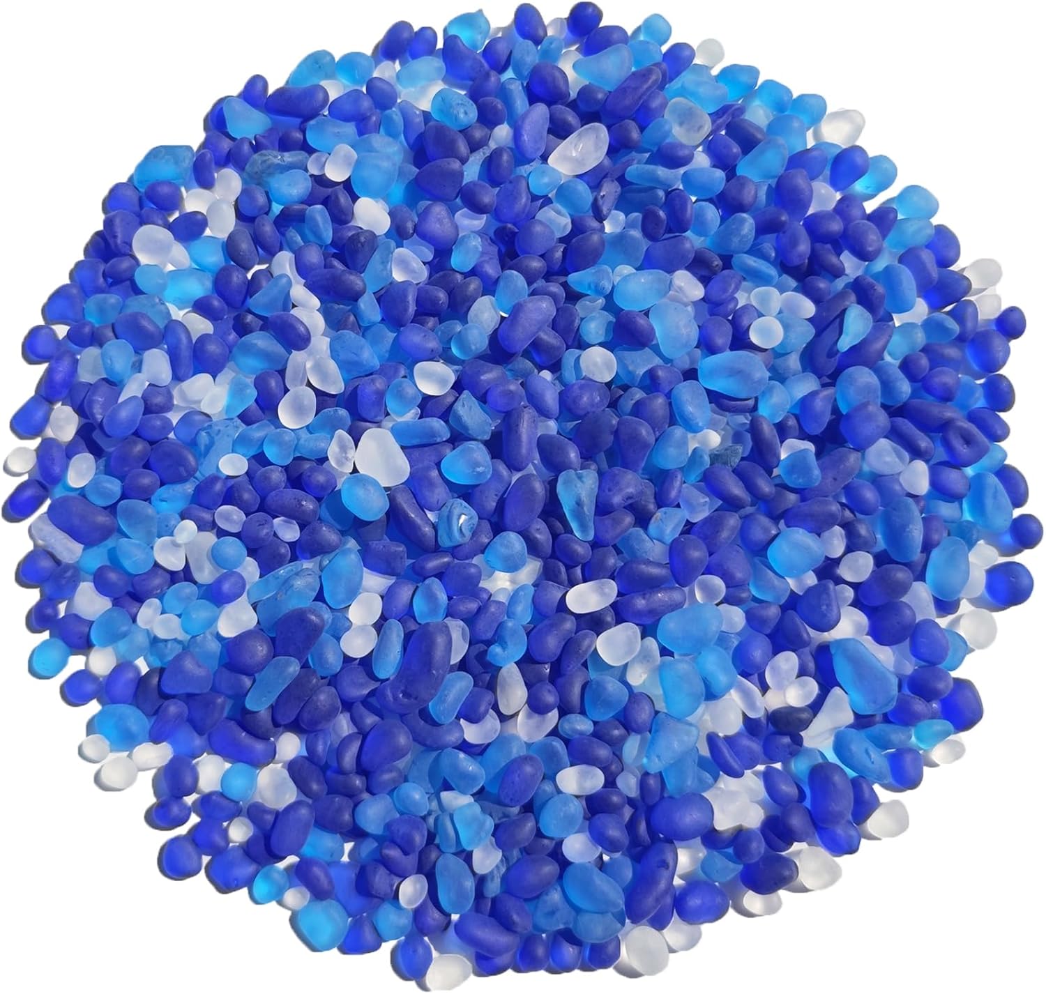 Amazon.com: QYGL Sea Glass Stones - 0.9LB Frosted Glass Pebbles ...