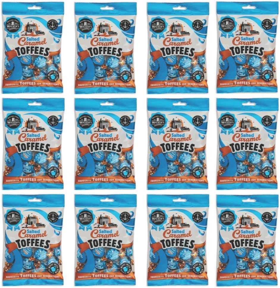 Amazon.com : Walkers' Nonsuch Treacle Toffee | with Condensed Milk ...