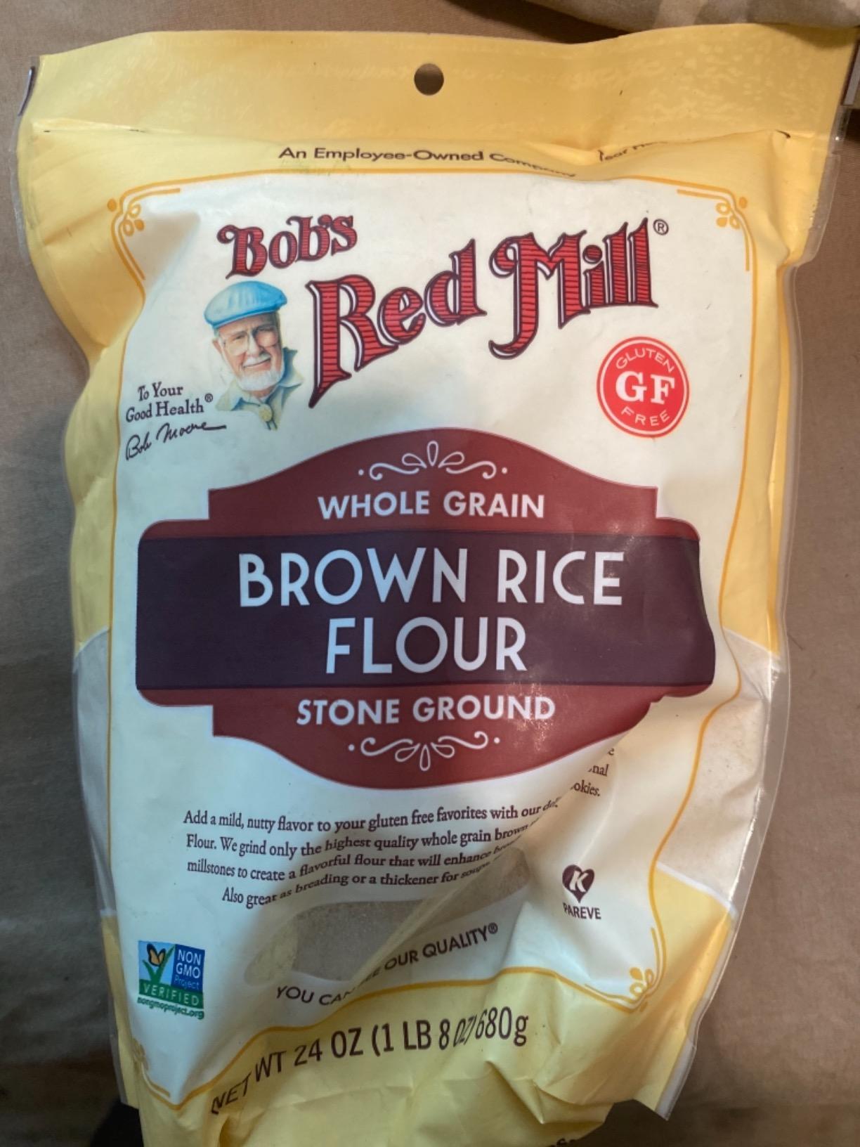 Amazon.com : Bob's Red Mill Organic Whole Grain Brown Rice Flour 24 ...