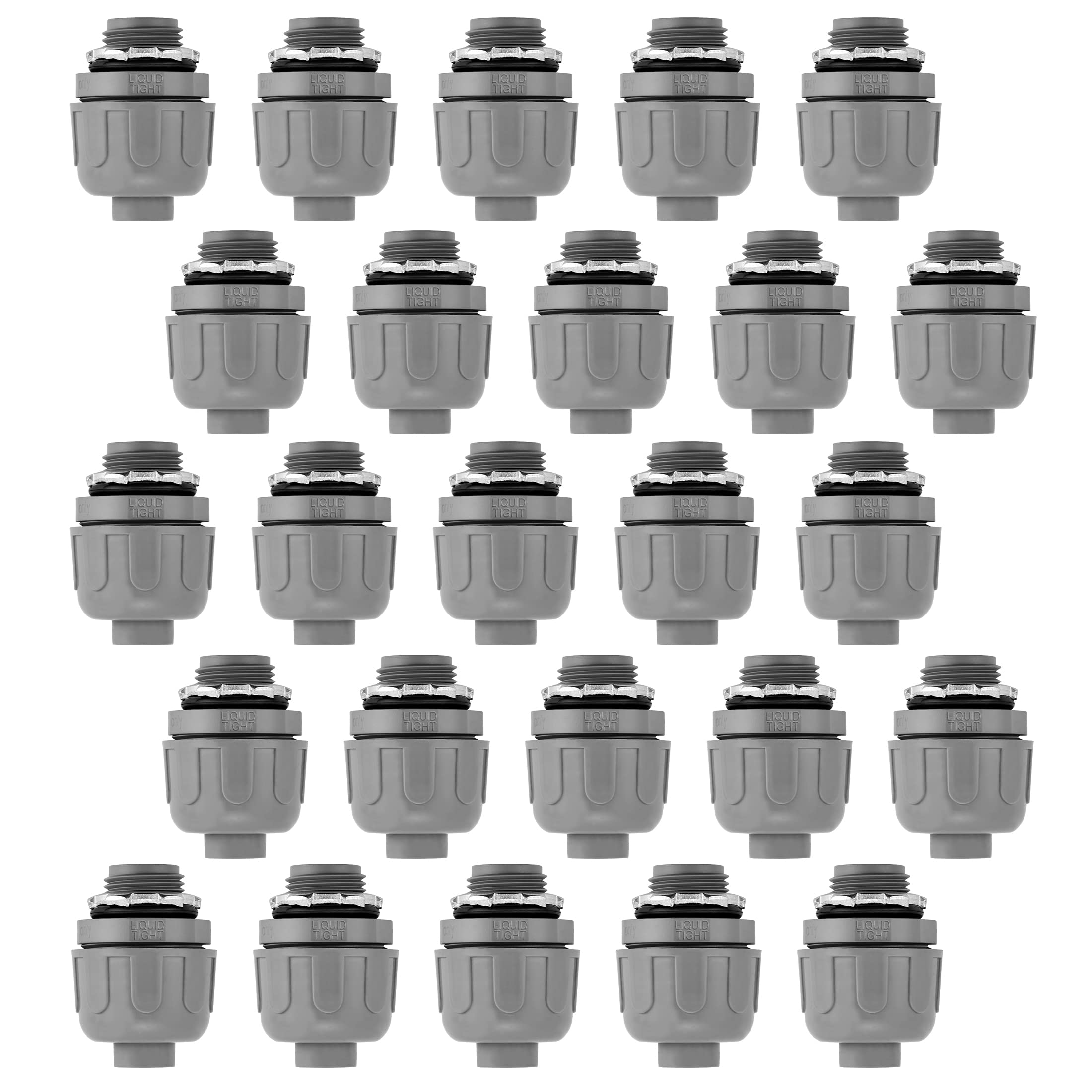 Snapklik.com : Maxxima 1/2 In NPT Liquid Tight Connectors - Non ...