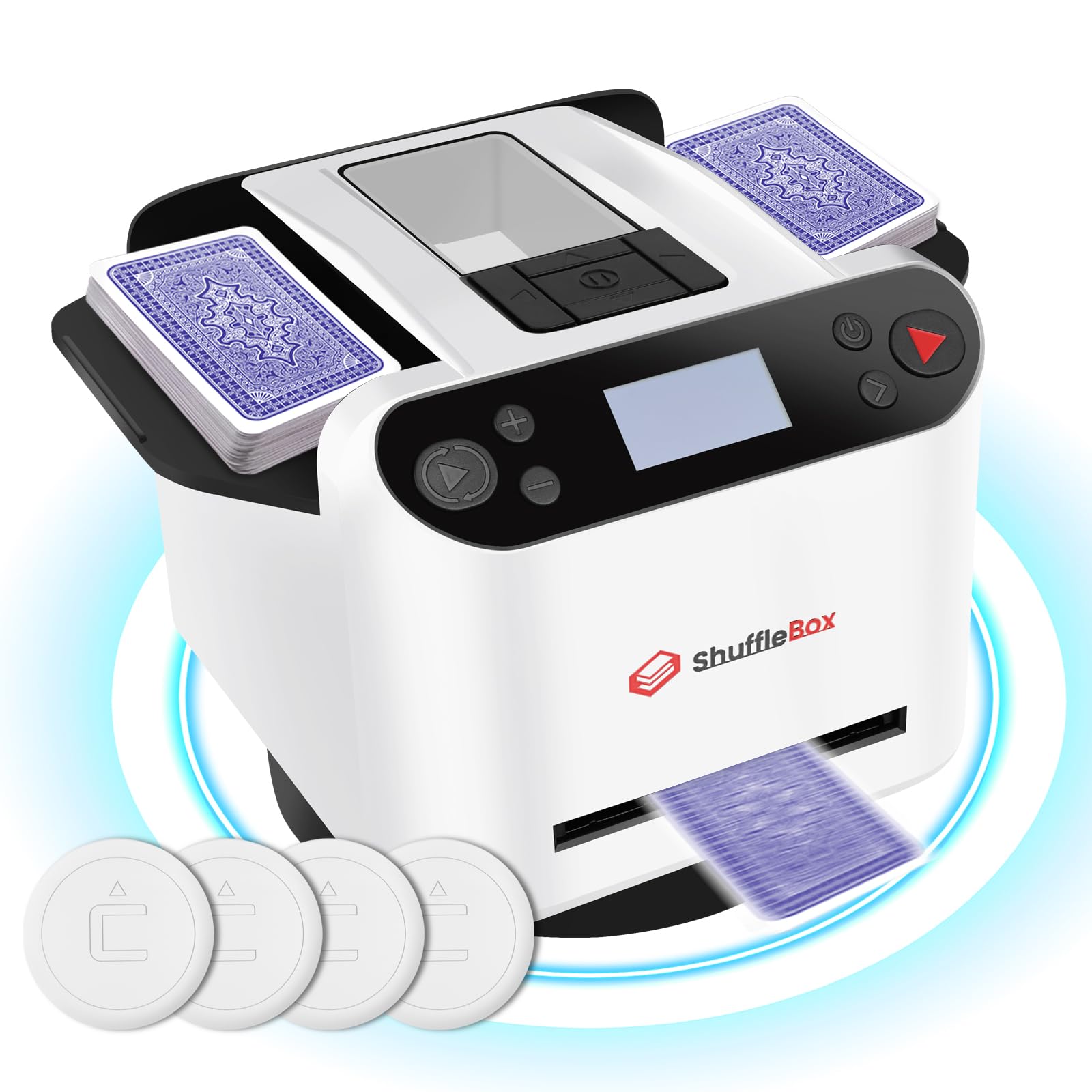 Amazon.com: ShuffleBox G1 Pro 2025 Version Automatic Card Shuffler and ...