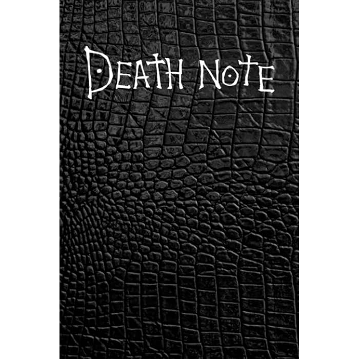 Buy death Note Notebook: Death Note Journal With Rules | Death Note ...