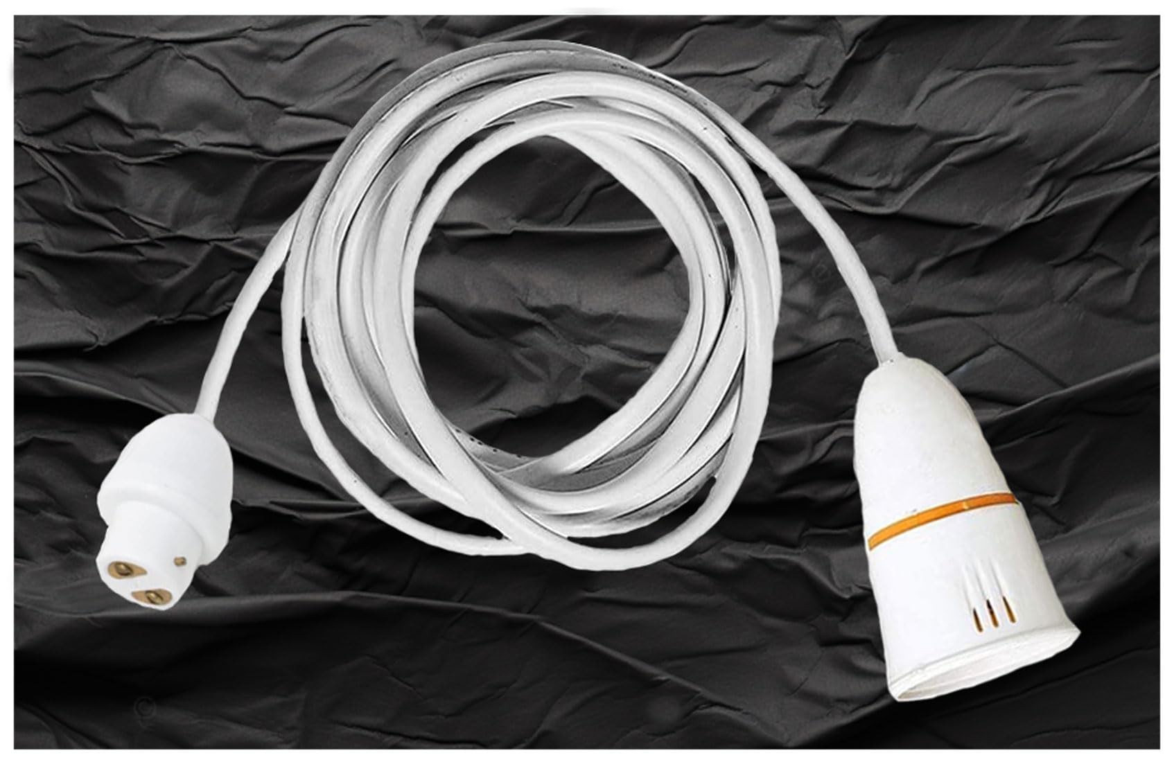 Tia Crafts Electric Bulb Holder Socket with Adaptor Plug and Flexible ...