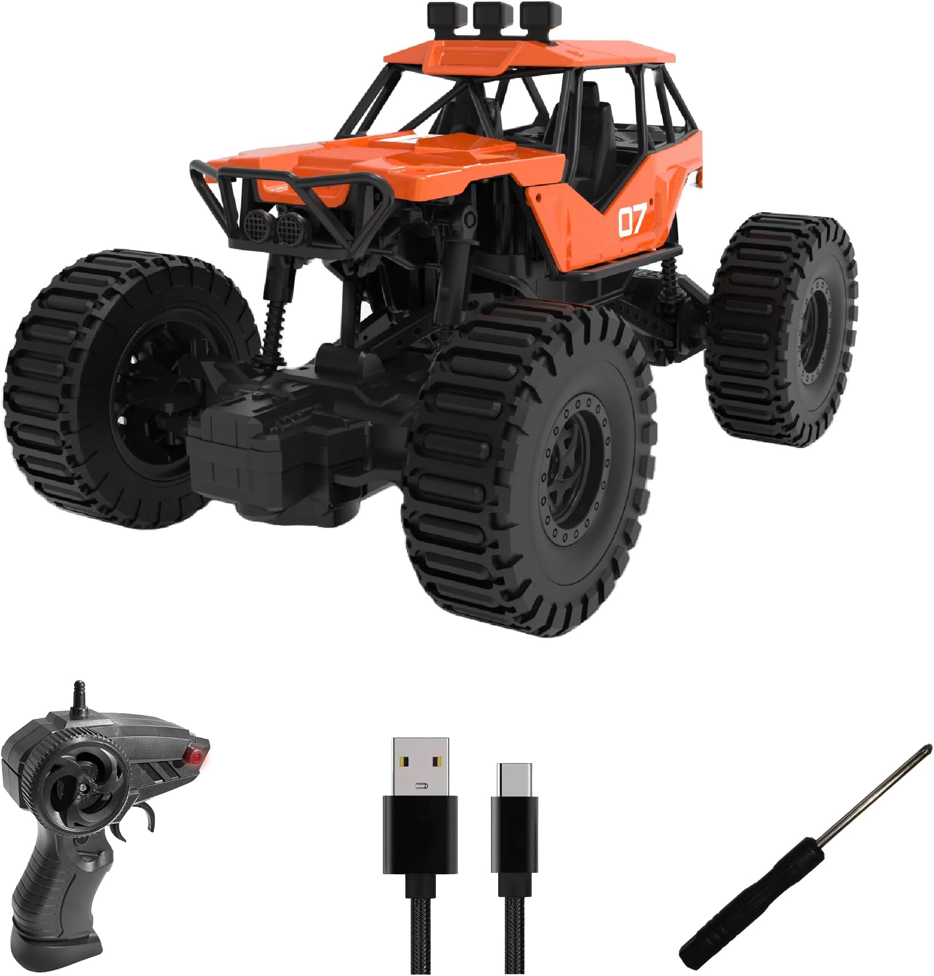 ELECTROBOTIC Remote Control Mud Master 4.0 | Rechargeable Off-Road RC ...