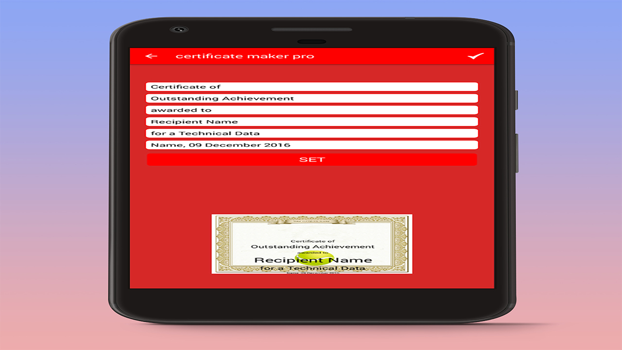 Certificate Maker app - App on Amazon Appstore