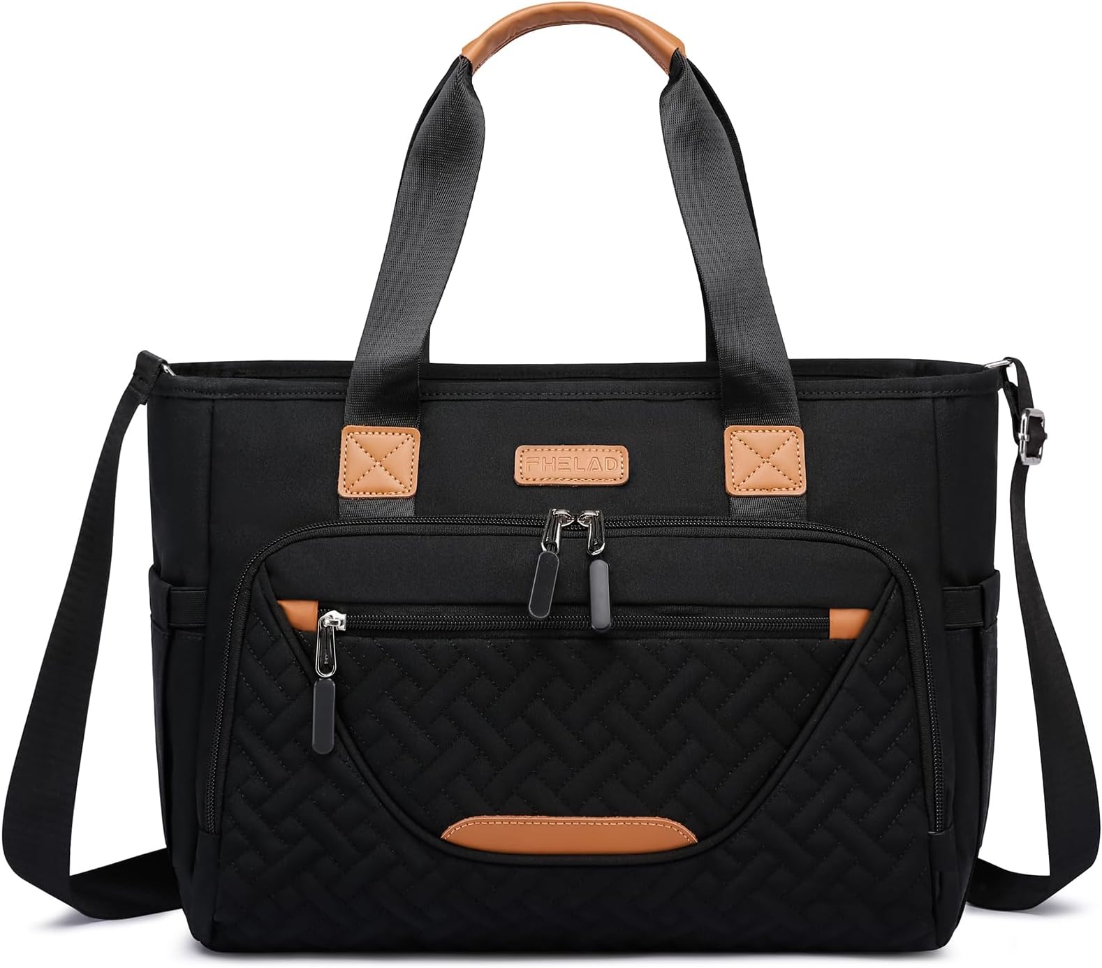 Amazon.com: Pritent Diaper Bag Tote - Diaper Baby Bags with Pacifier ...